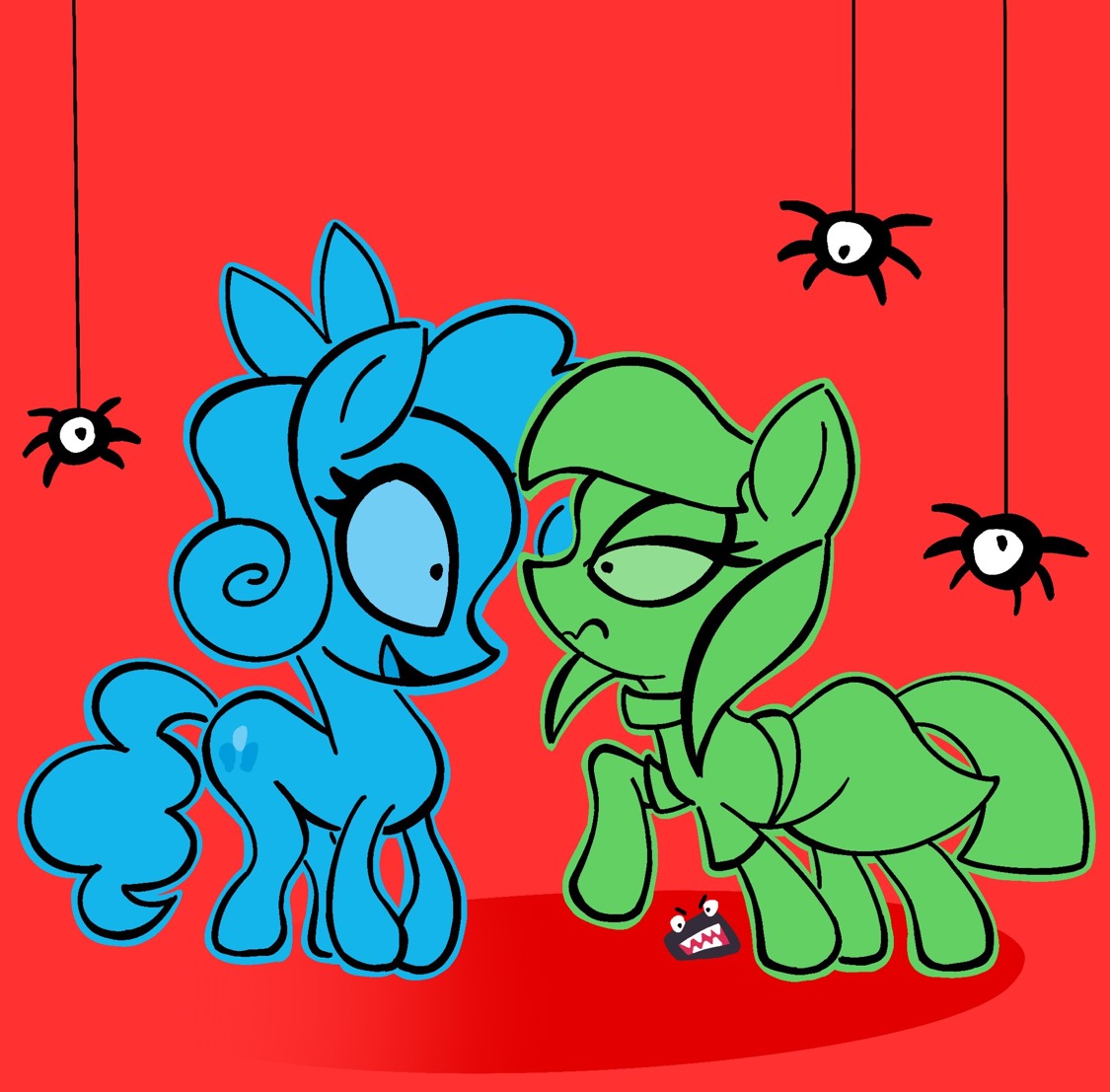 #3600452 - safe, artist:chipchapp, maud pie, pinkie pie, earth pony ...