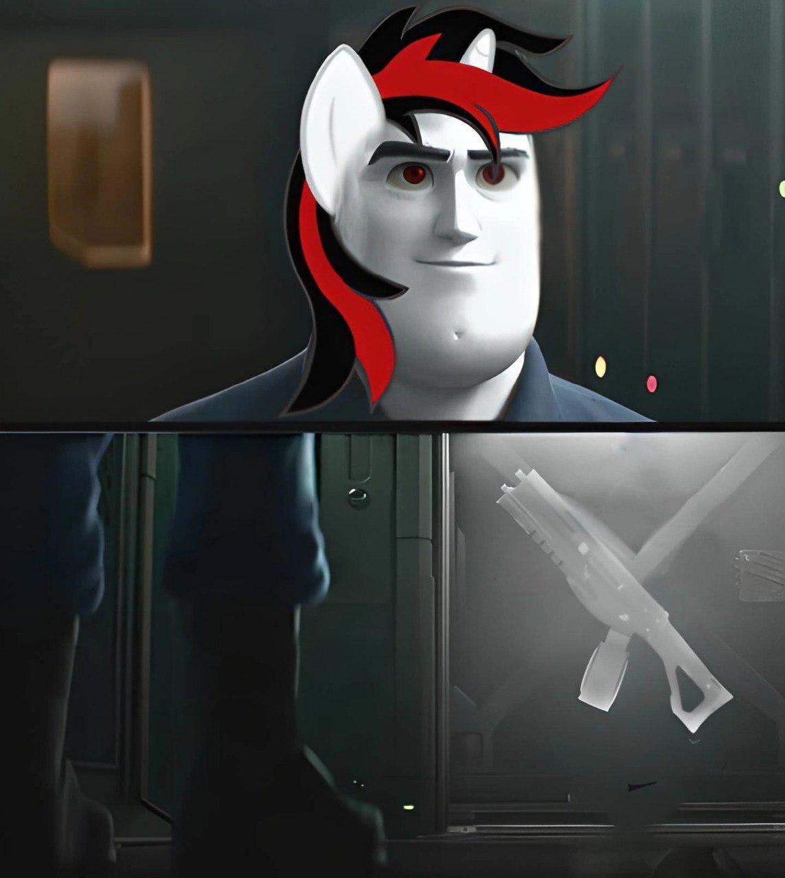 #3600597 - safe, edit, oc, oc:blackjack, unicorn, fallout equestria ...