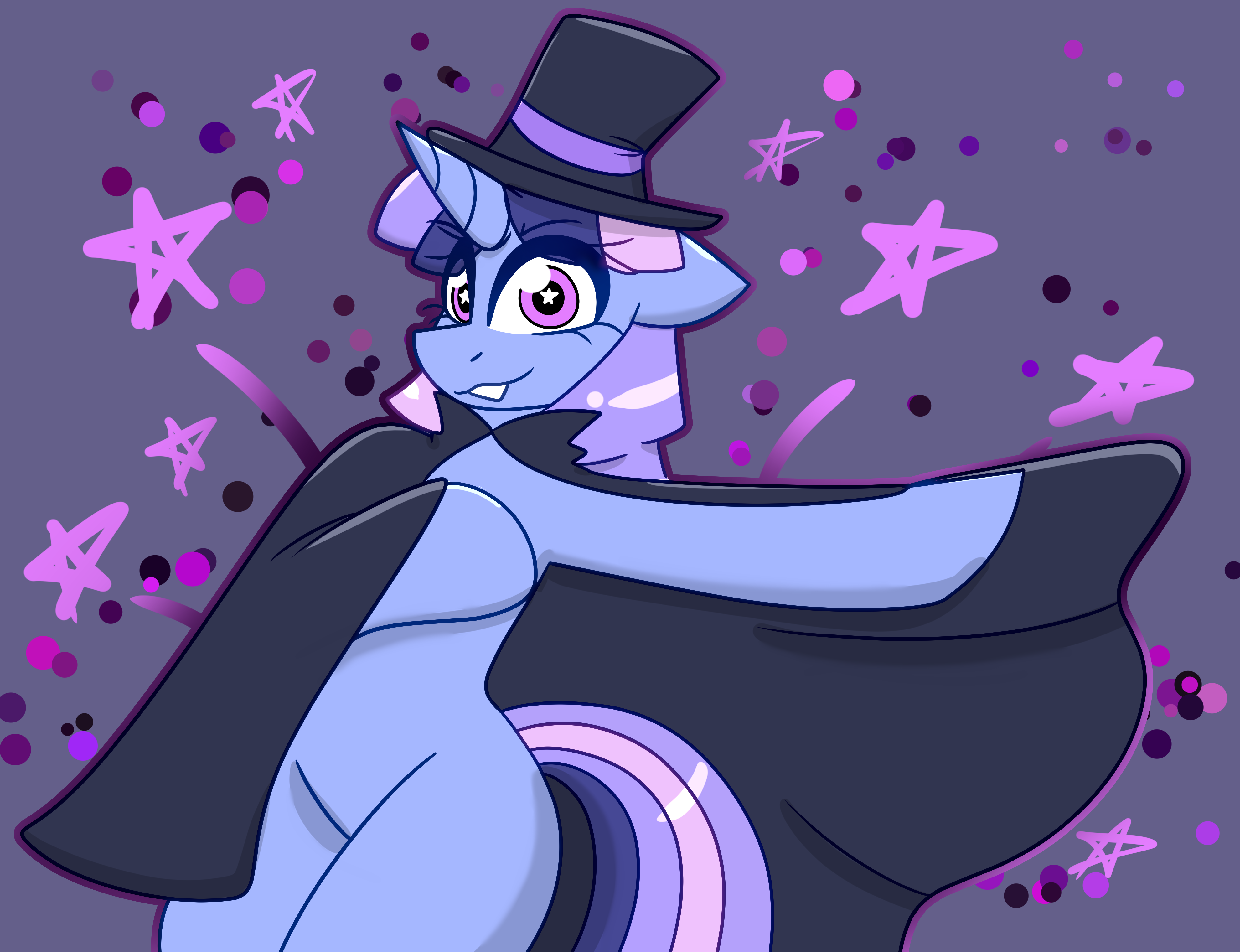 #3602473 - safe, artist:lovestrucksterling, oc, oc only, oc:flawless sparklemoon, semi-anthro ...