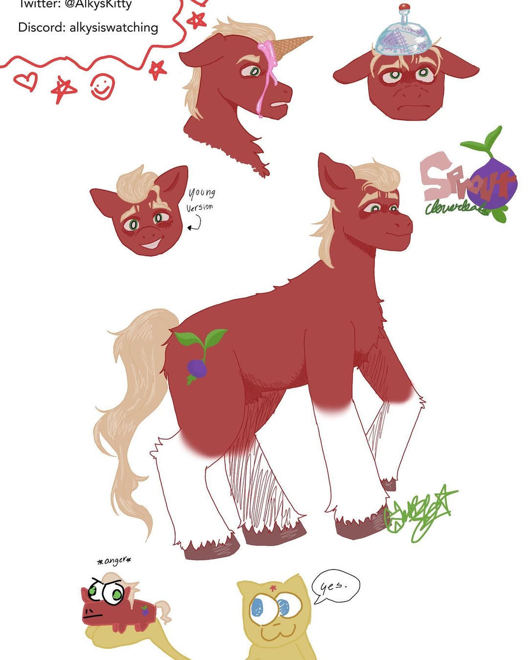 #3602508 - safe, artist:alkys_stix, artist:alkyskitty, sprout ...