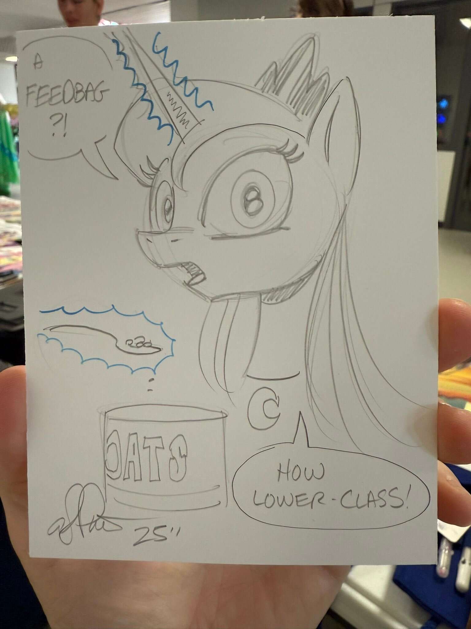 #3615570 - safe, artist:andy price, princess luna, alicorn, human, pony ...