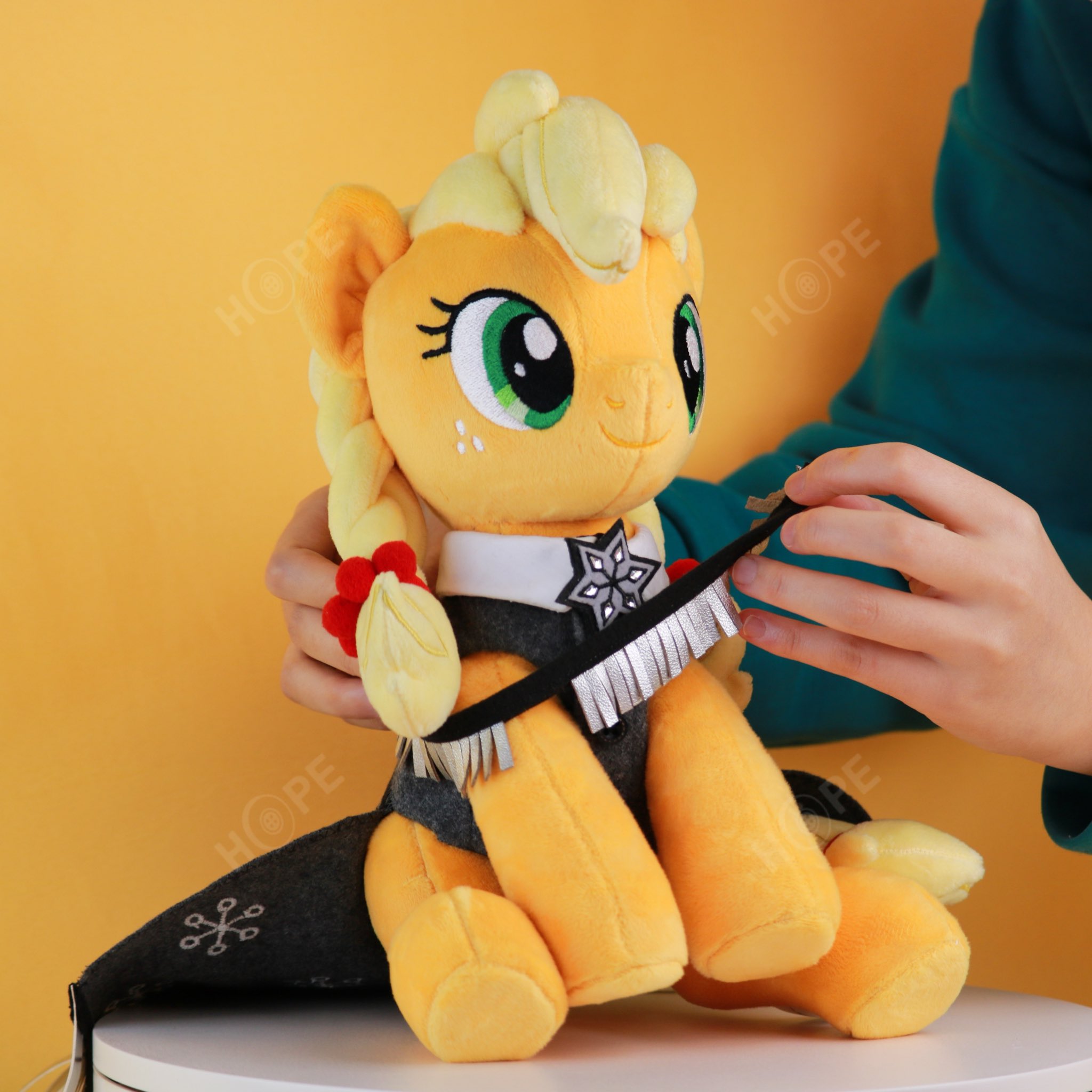 #3615679 - safe, artist:50kilosofhope, applejack, earth pony, human ...