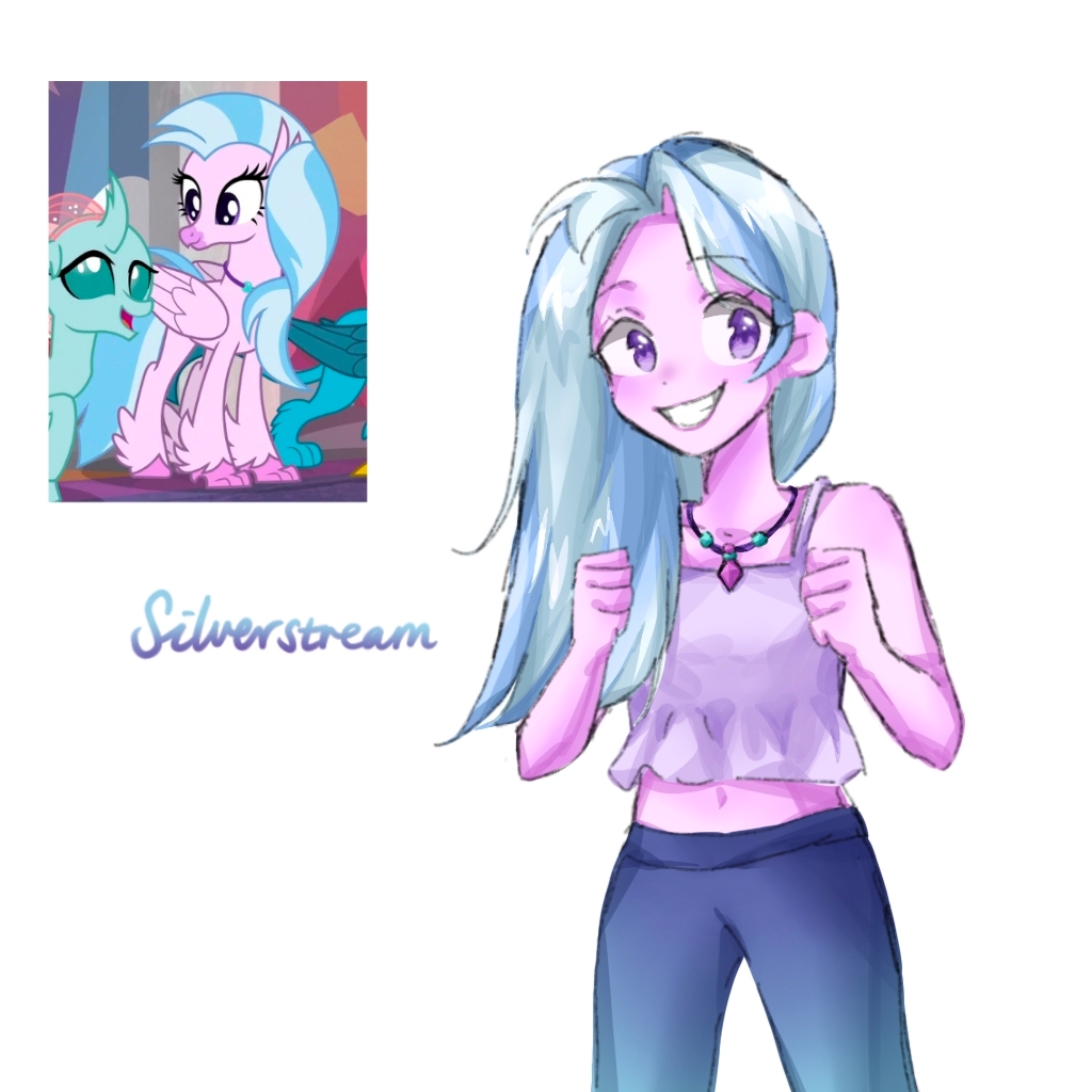 #3621437 - safe, artist:kuailedeshuixi, gallus, ocellus, silverstream ...