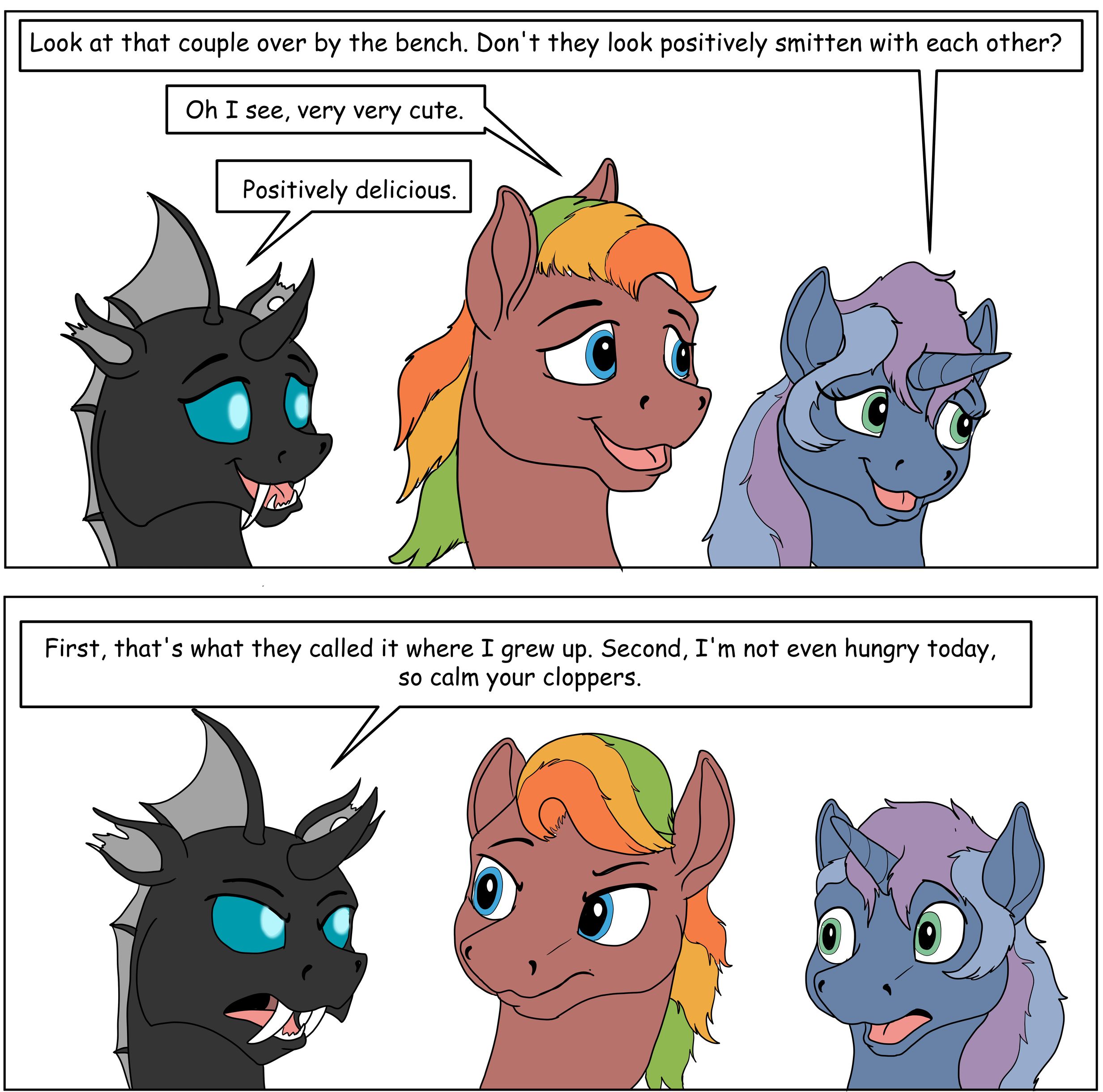 #3622833 - safe, artist:termyotter, oc, oc only, oc:lunar mist, oc ...