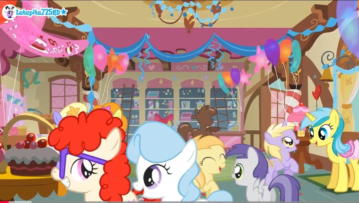 #3632322 - safe, screencap, apple bloom, carrot top, dinky hooves ...