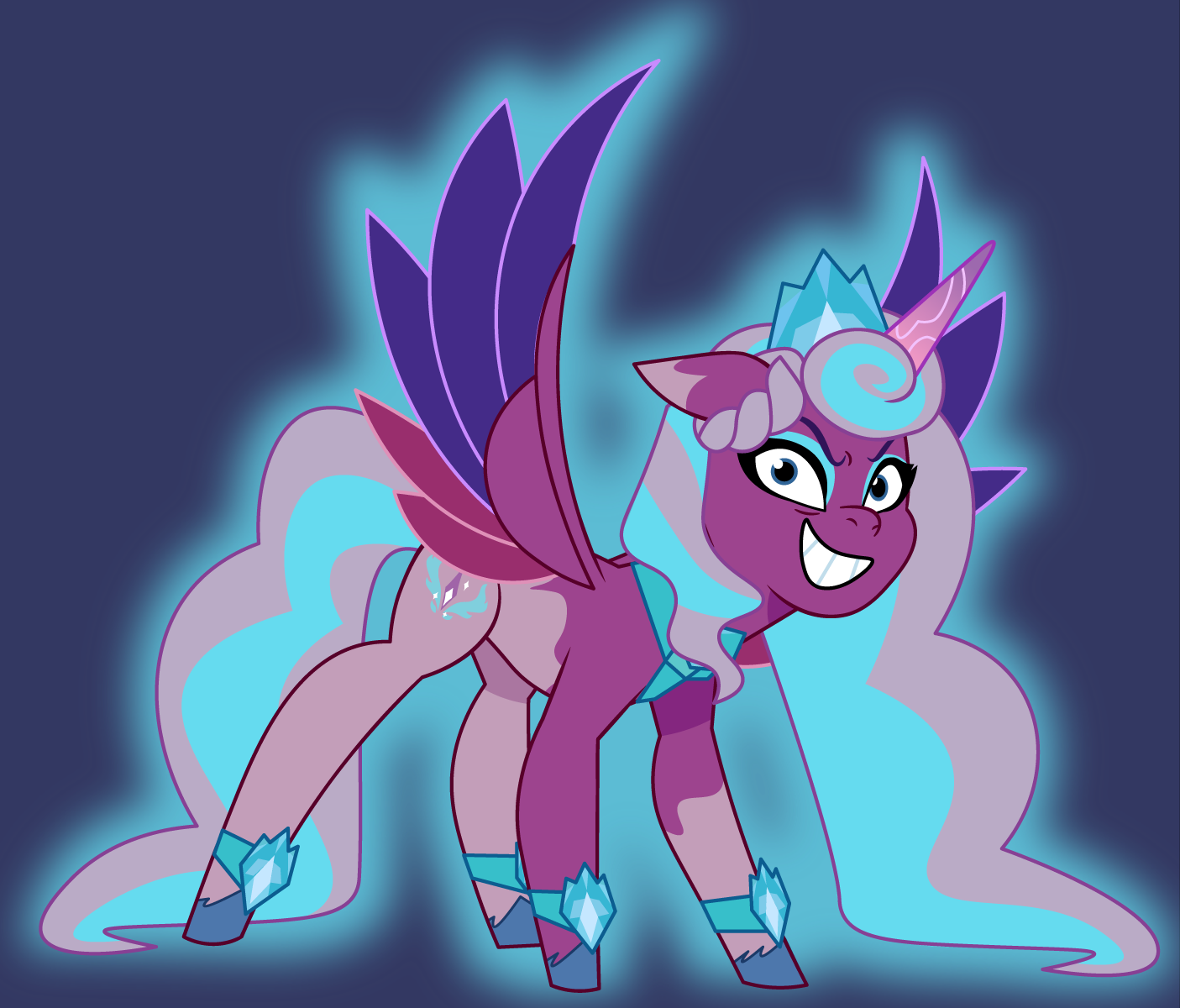 #3616777 - safe, artist:prixy05, opaline arcana, princess flurry heart ...