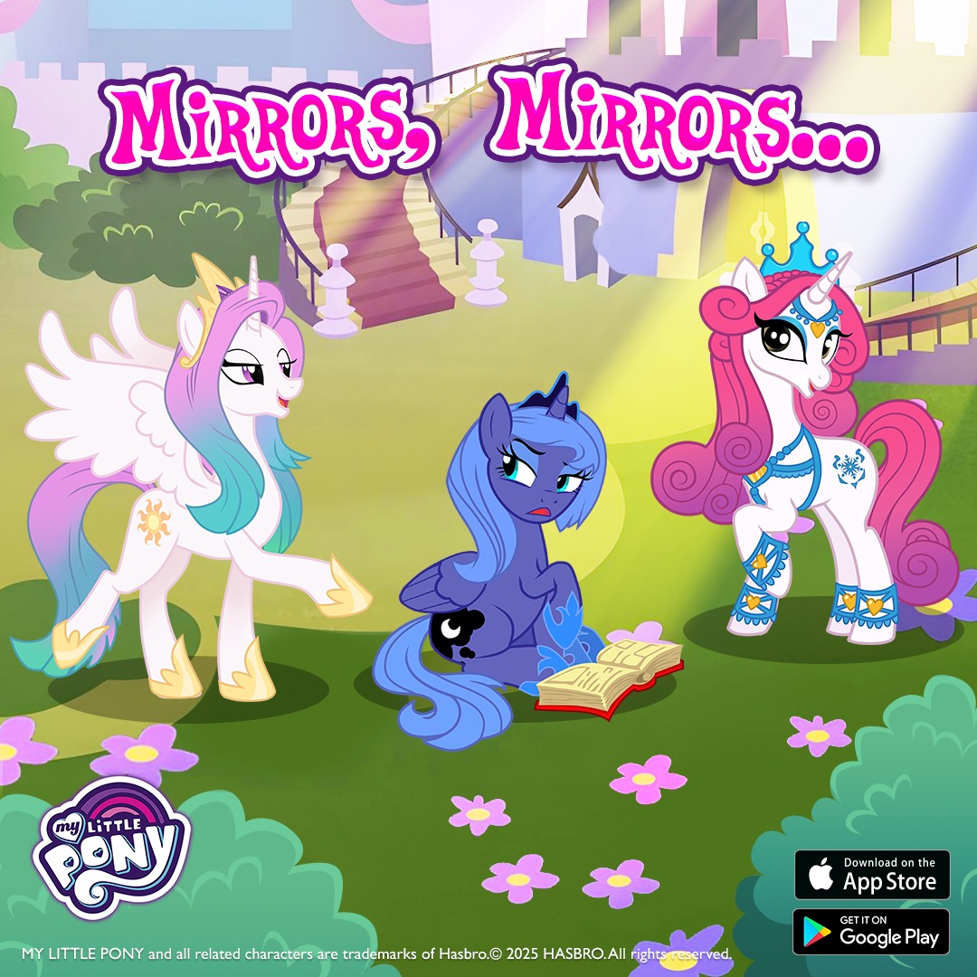 #3618041 - safe, gameloft, princess amore, princess celestia, princess ...