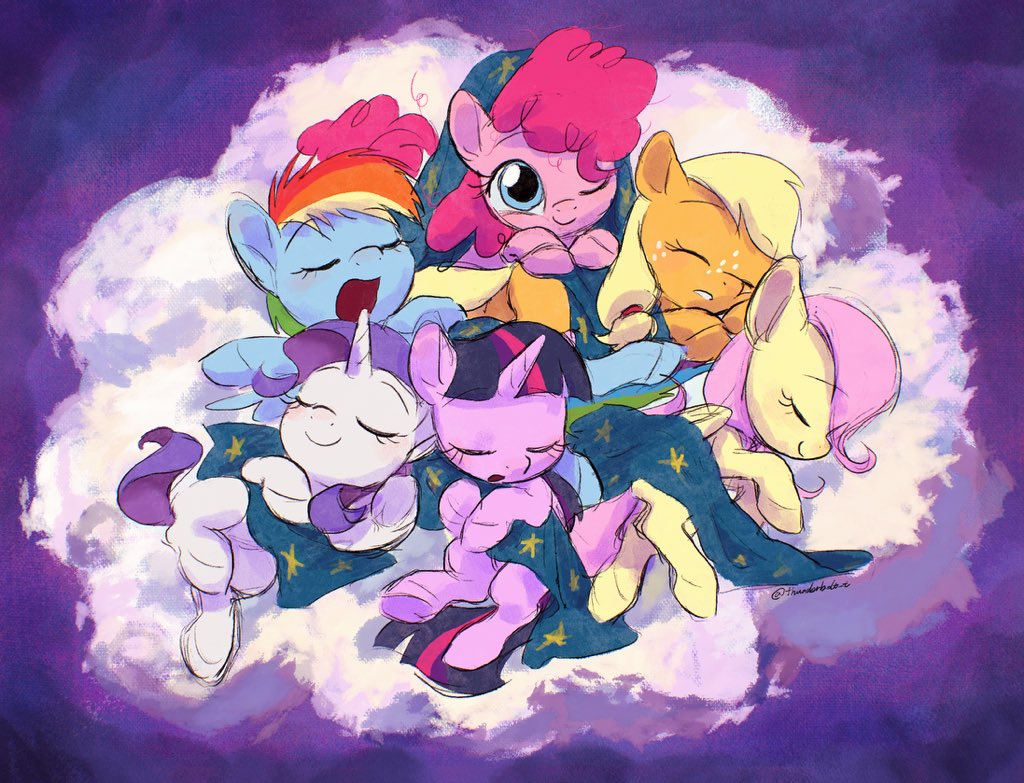 #3618102 - safe, artist:tttthunderbolt, applejack, fluttershy, pinkie ...