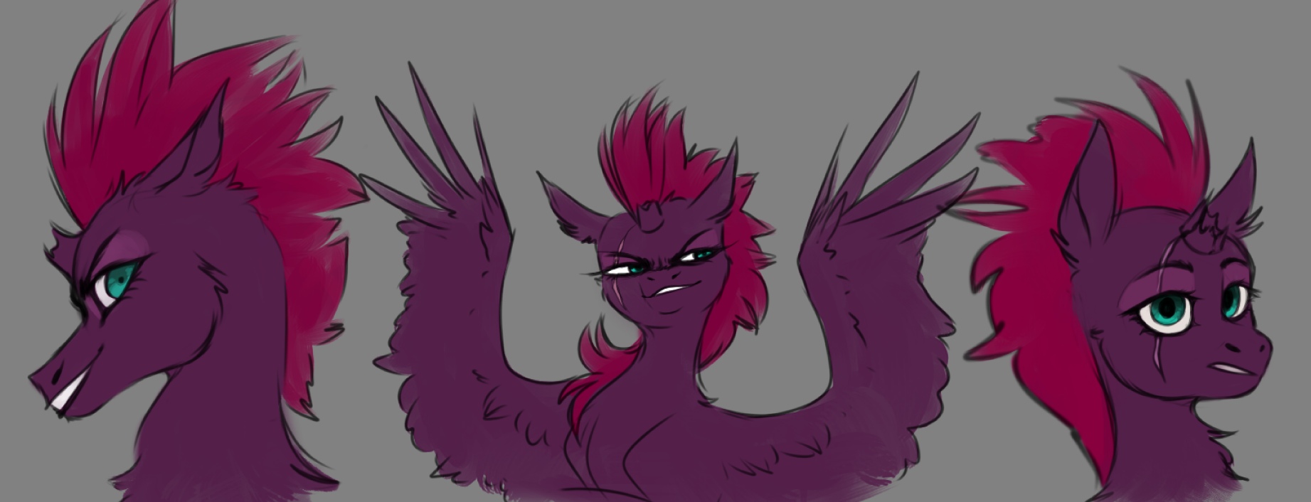 #3618839 - safe, artist:zzruo, tempest shadow, alicorn, pony, g4 ...