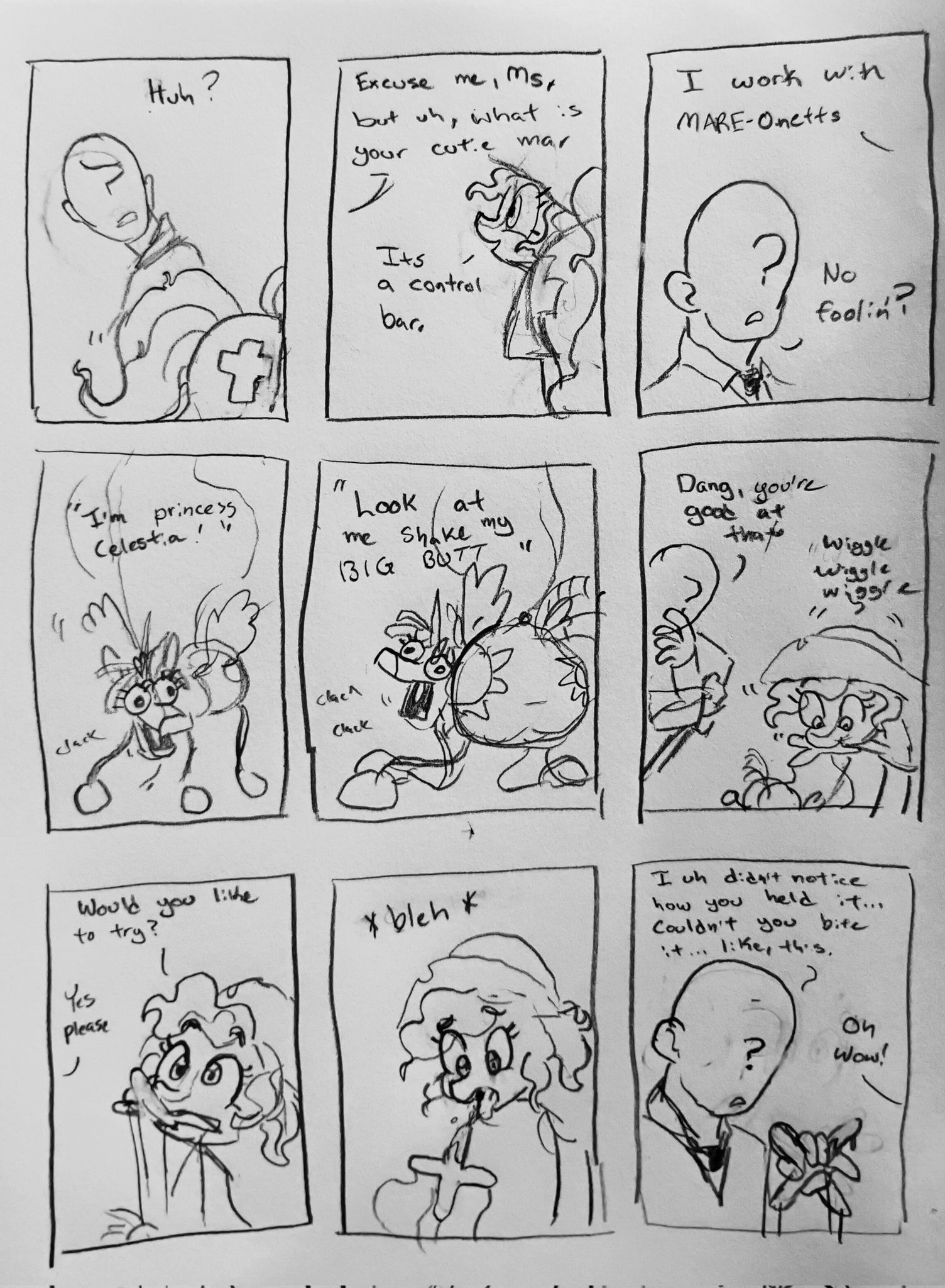 #3640595 - safe, artist:pony quarantine, princess celestia, oc, oc:anon ...