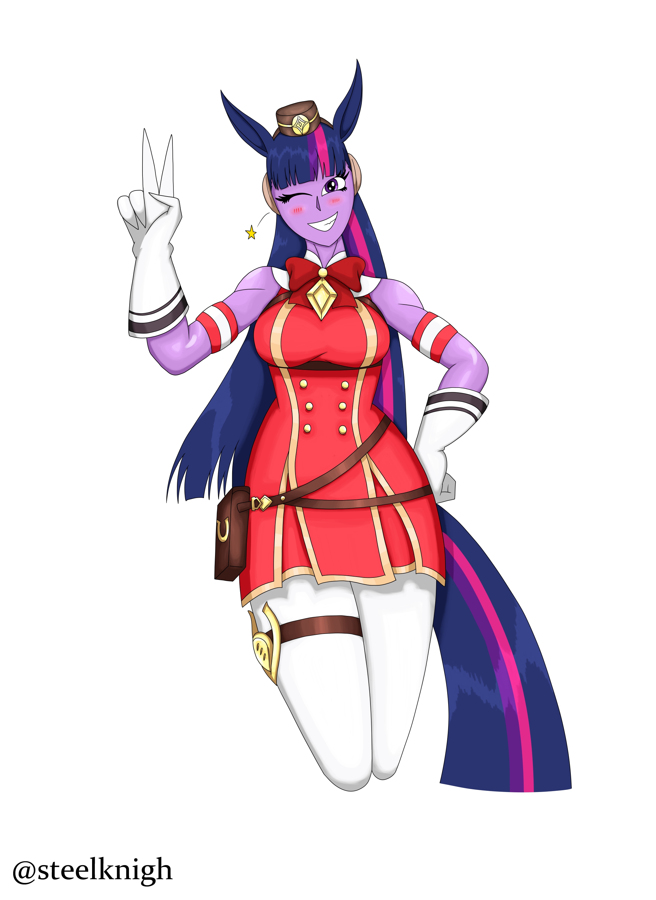 #3641485 - safe, artist:steelknigh, twilight sparkle, humanoid ...