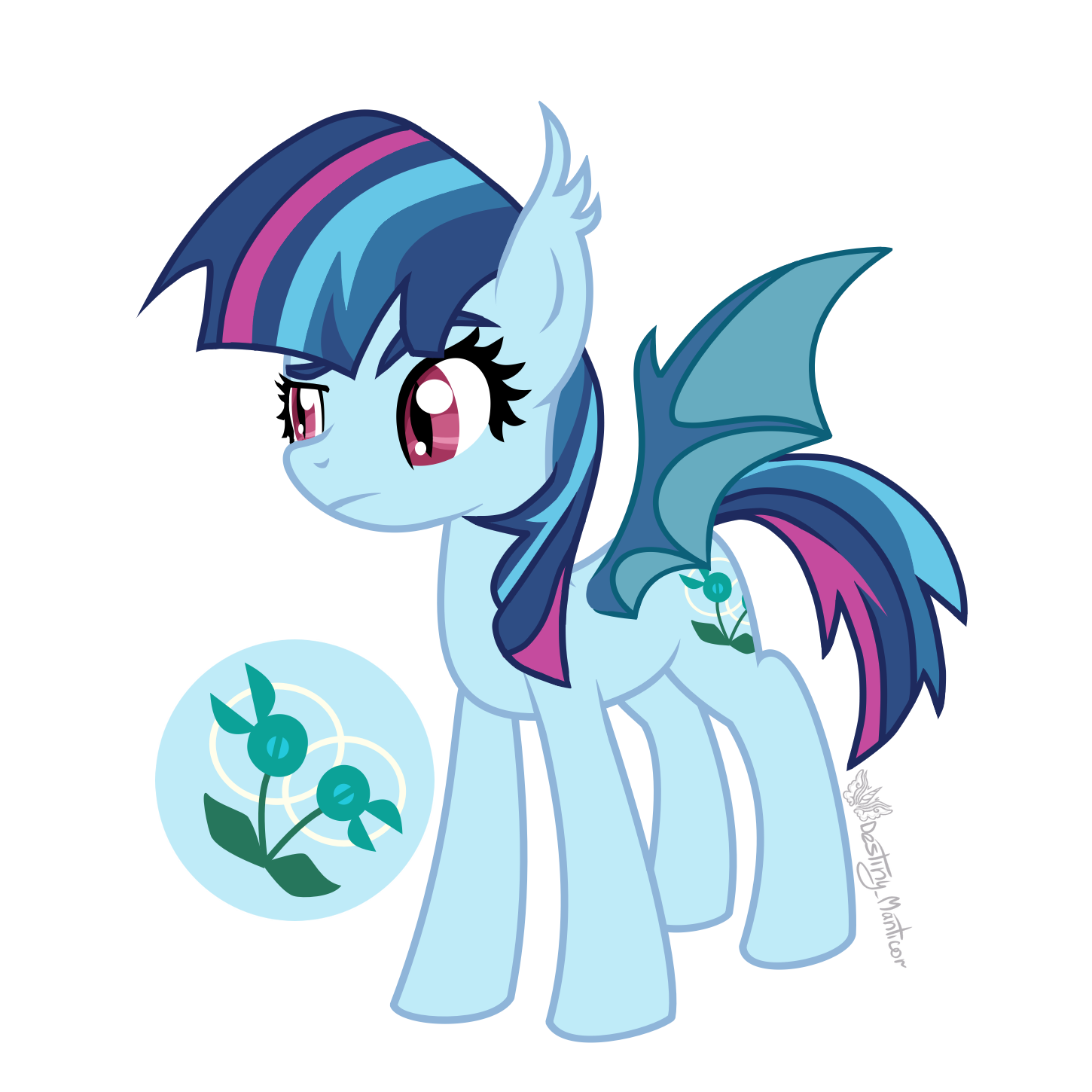 #3643621 - safe, artist:destiny_manticor, oc, oc only, bat pony, pony ...