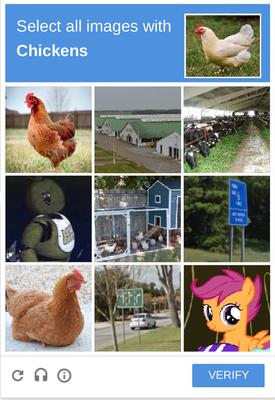 #3649208 - safe, artist:badbat, scootaloo, bird, chicken, cow, pegasus ...