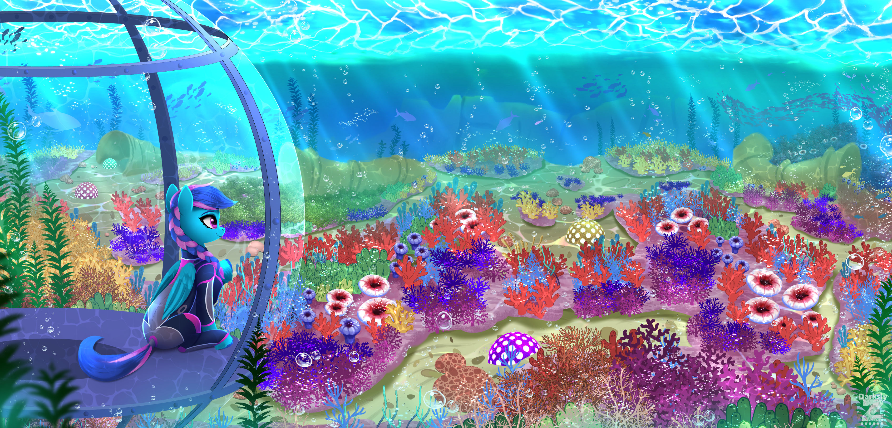 #3635414 - safe, artist:darksly, oc, oc only, oc:laser shine, pegasus ...