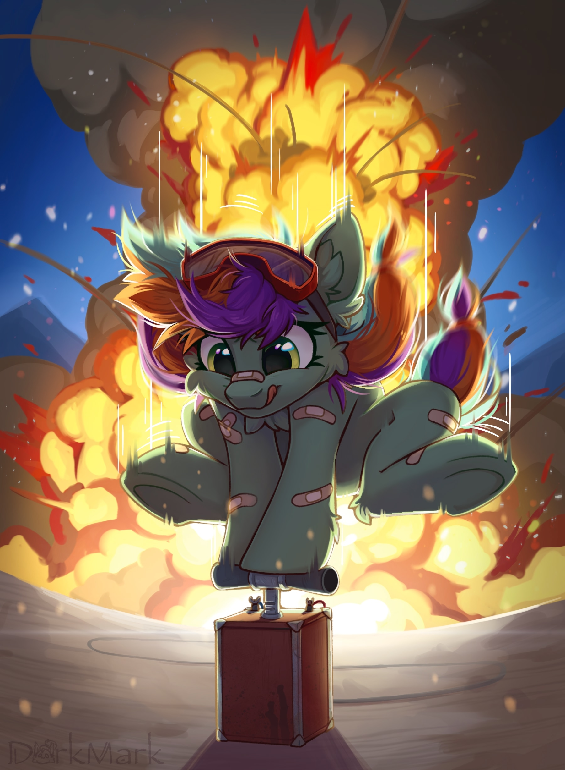 #3637822 - safe, artist:dorkmark, oc, oc only, earth pony, pony ...