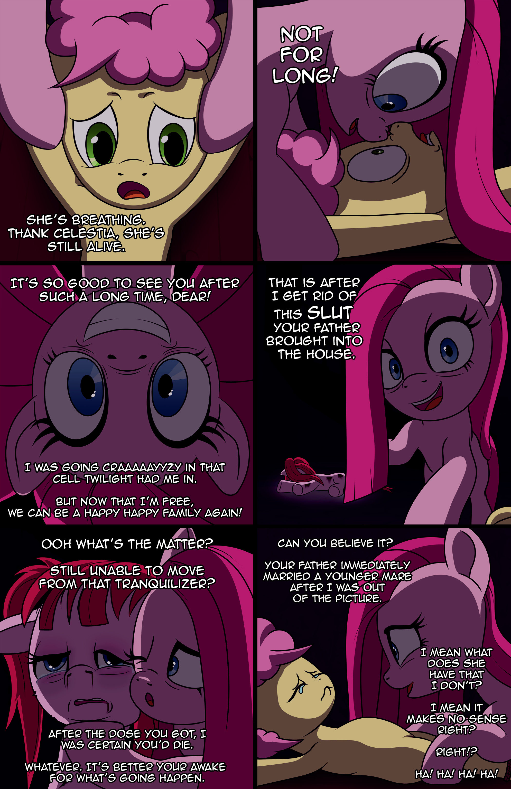 #3662688 - semi-grimdark, artist:anonymousandrei, derpibooru exclusive, li'l cheese, pacific ...