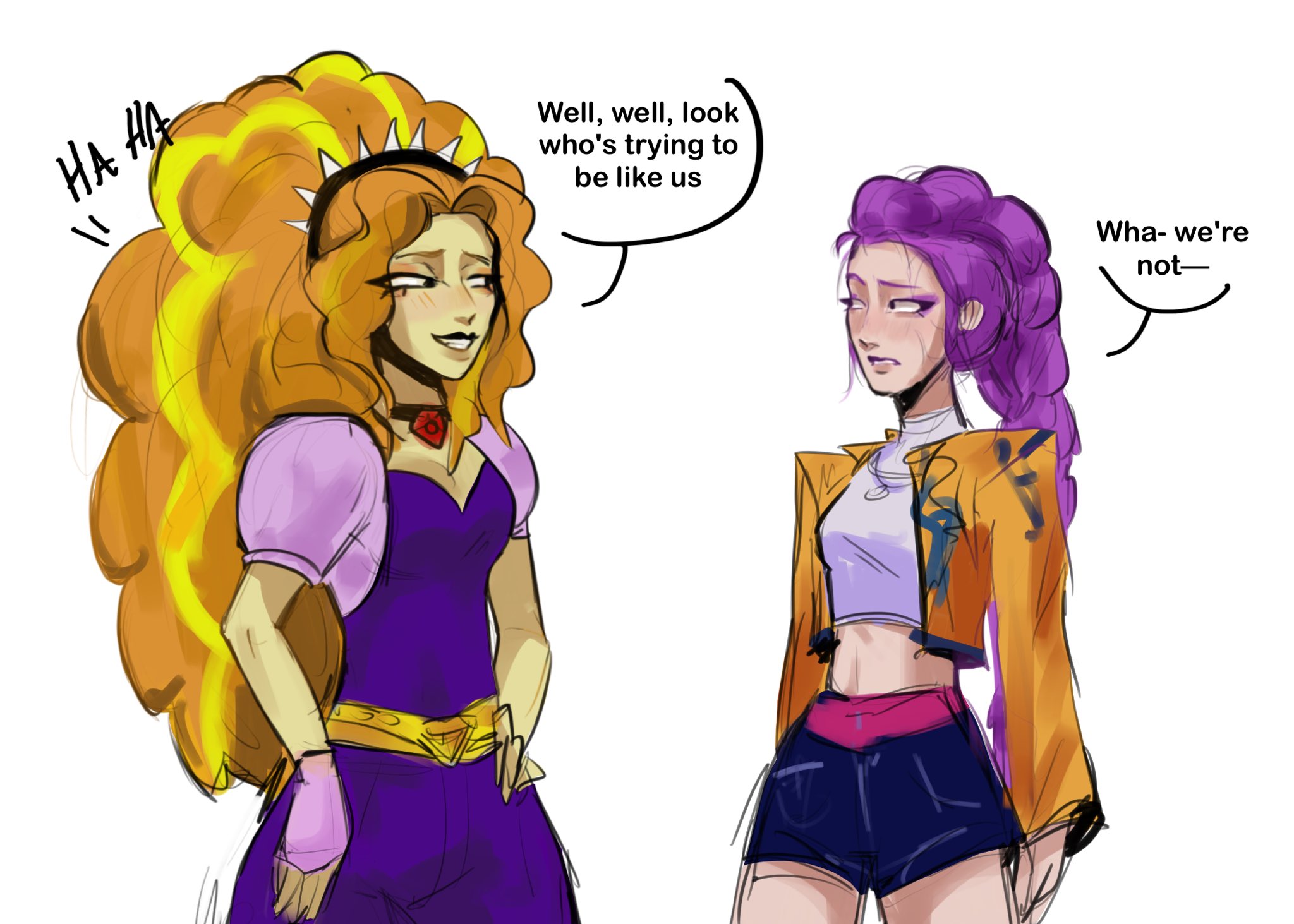 #3653145 - safe, artist:xessa, part of a set, adagio dazzle, human ...