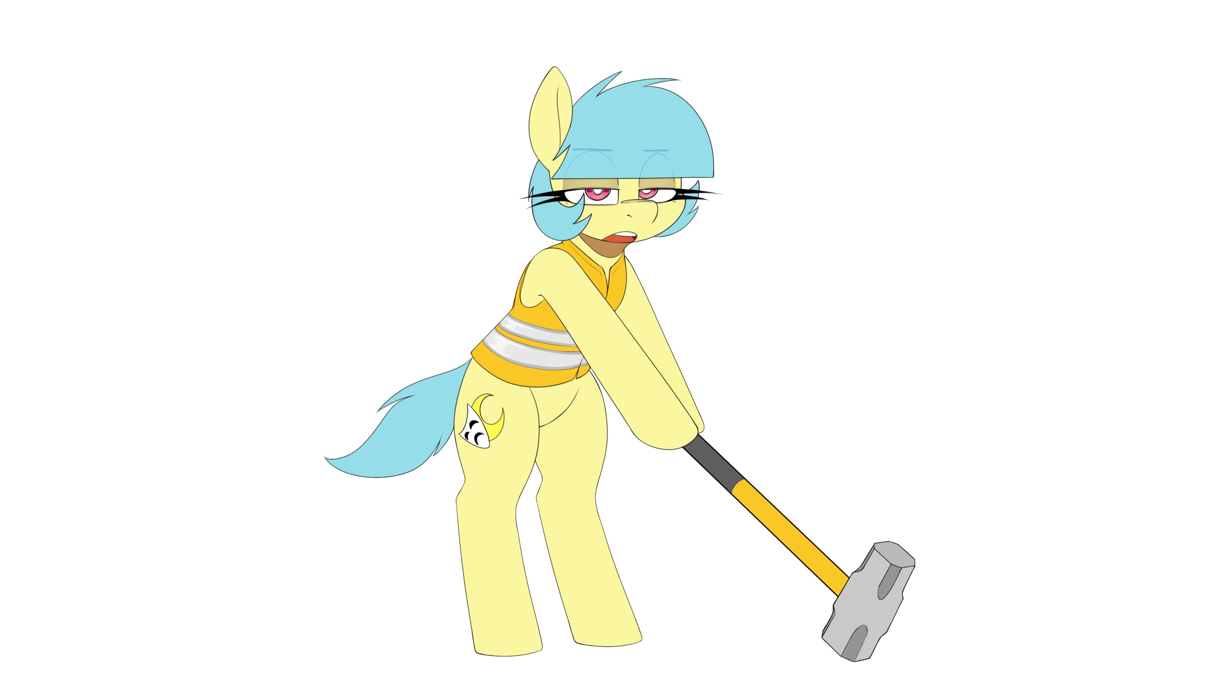 #3680426 - safe, artist:lockheart, oc, oc only, oc:soiree, earth pony ...