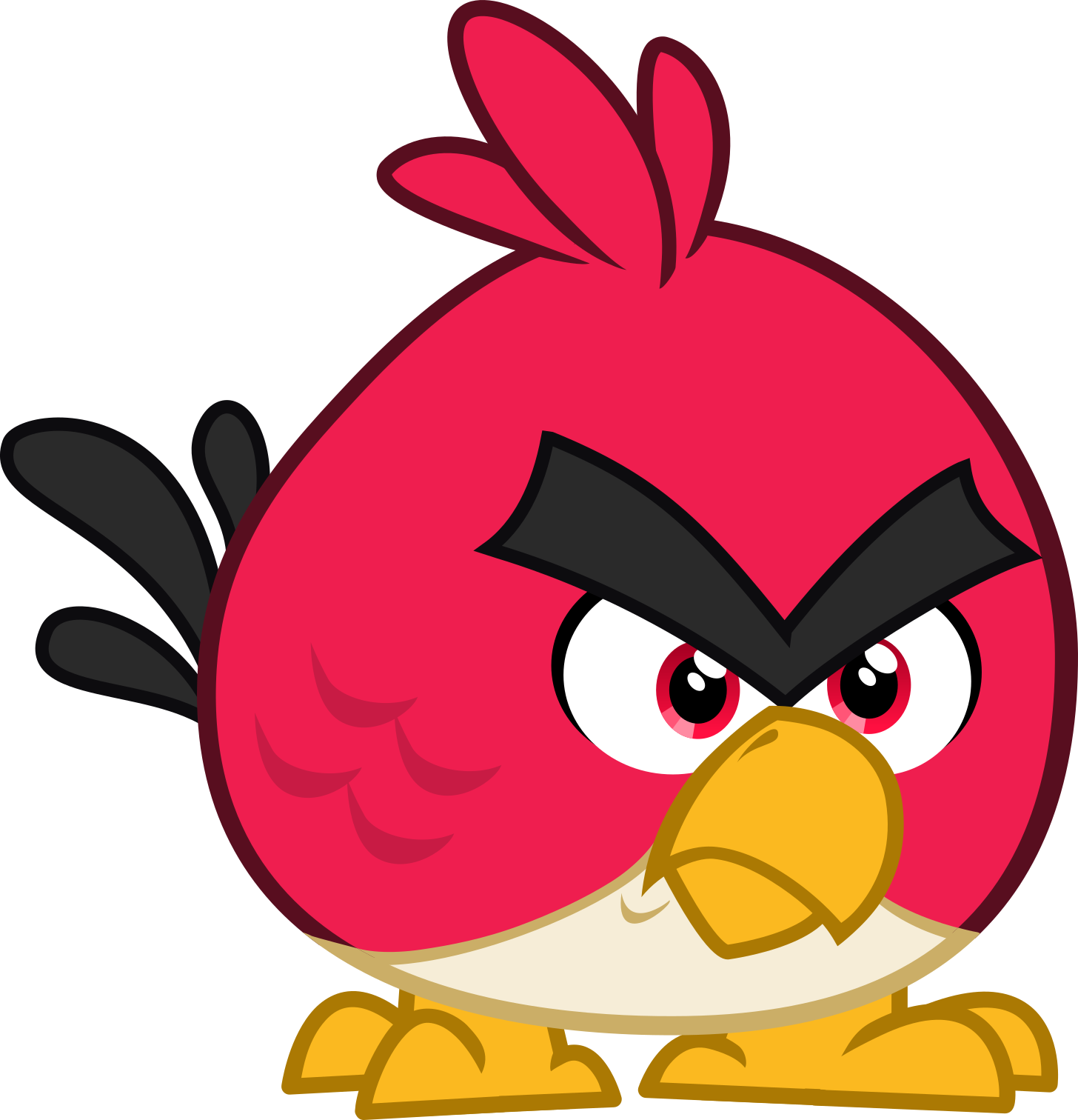 #3799171 - safe, artist:thealmightybunghole, bird, cardinal, g4, my ...