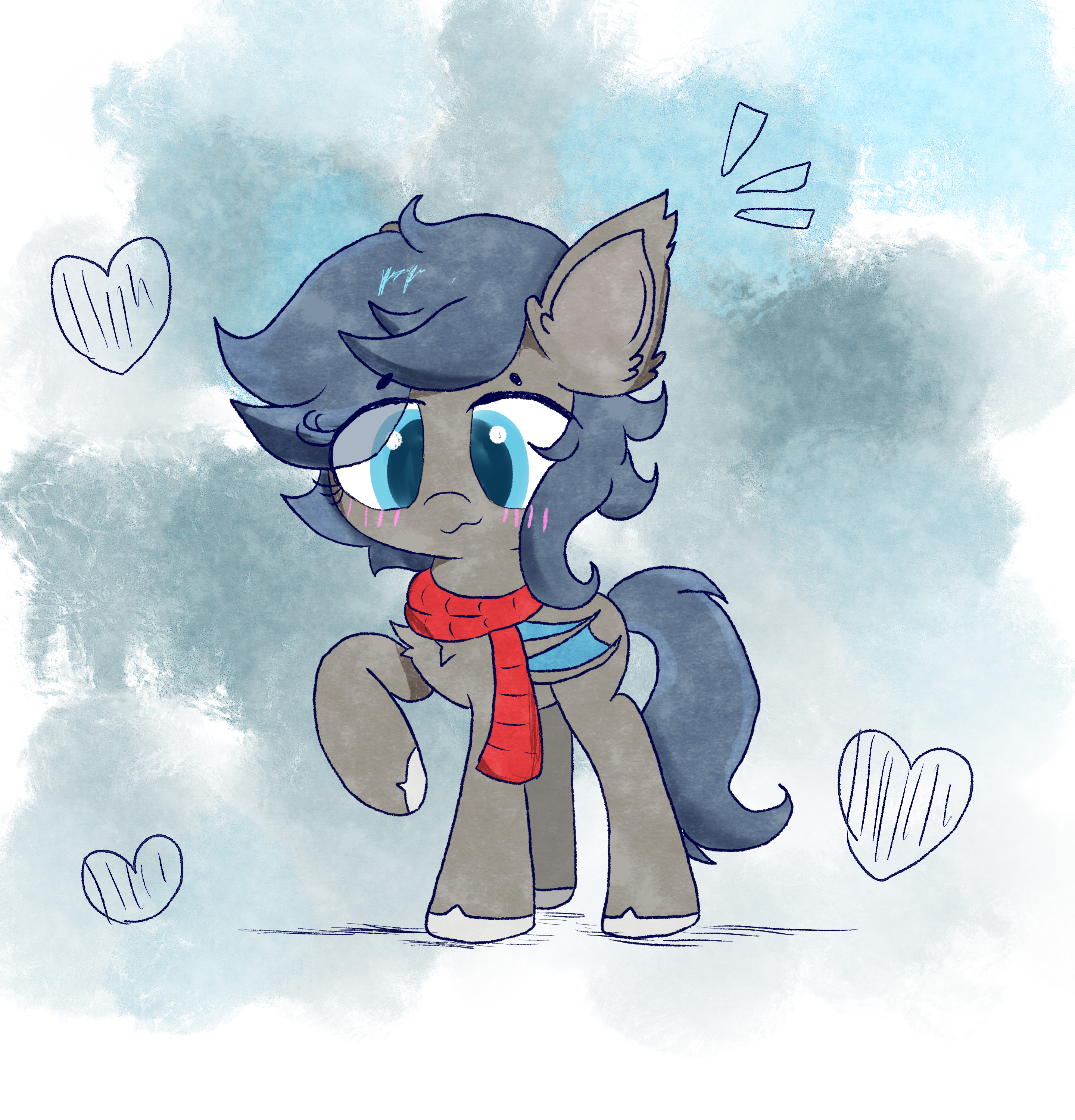 #3839554 - artist needed, safe, oc, oc only, oc:cloudy night(cn), bat ...