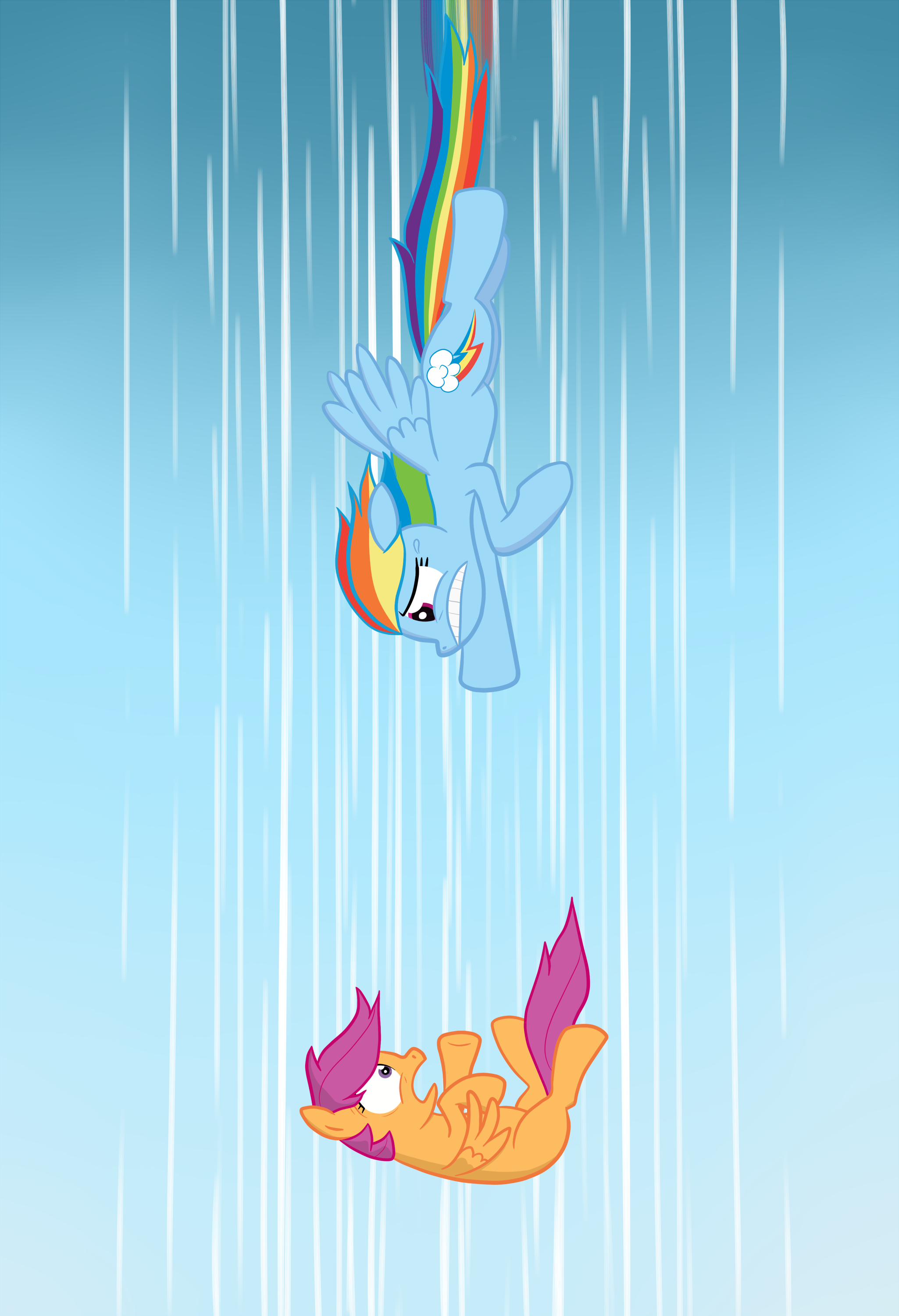 #775 - dead source, safe, artist:manateemckenzie, rainbow dash ...
