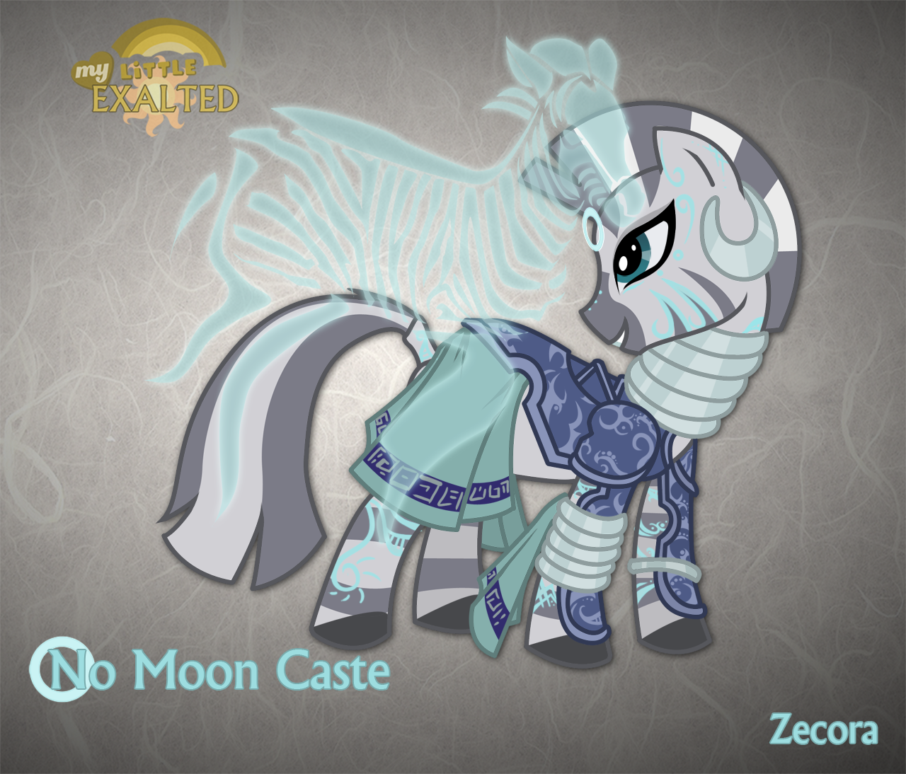 #1107 - safe, artist:rhanite, zecora, pony, zebra, abstract background ...