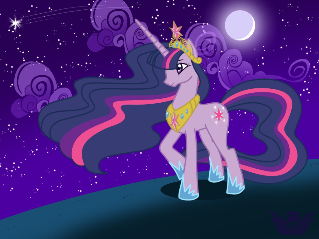 #1418 - safe, artist:street-angel, twilight sparkle, alicorn, pony ...
