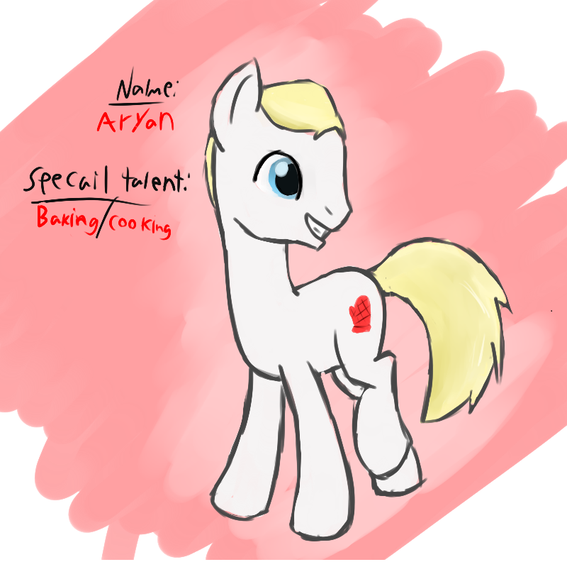 #129364 - safe, oc, oc only, oc:aryan, earth pony, pony, aryan pony ...