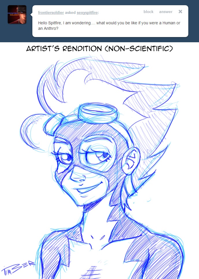 #129889 - safe, artist:pluckyninja, spitfire, human, tumblr:sexy ...