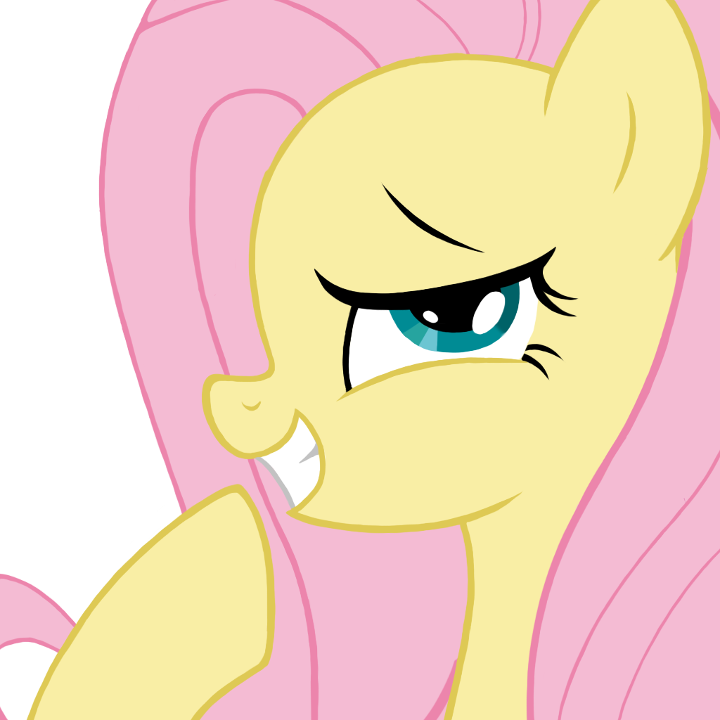 #131925 - safe, artist:trolluna, fluttershy, pegasus, pony, bust ...