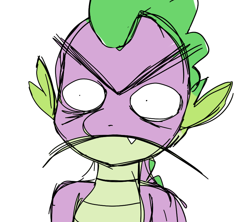 #114413 - artist needed, safe, spike, angry, reaction image - Derpibooru