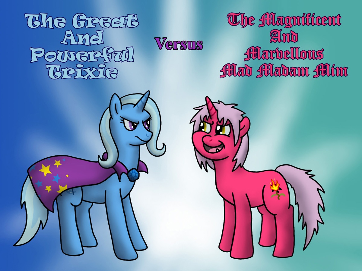 #114853 - safe, artist:raugos, trixie, pony, unicorn, crossover, female ...