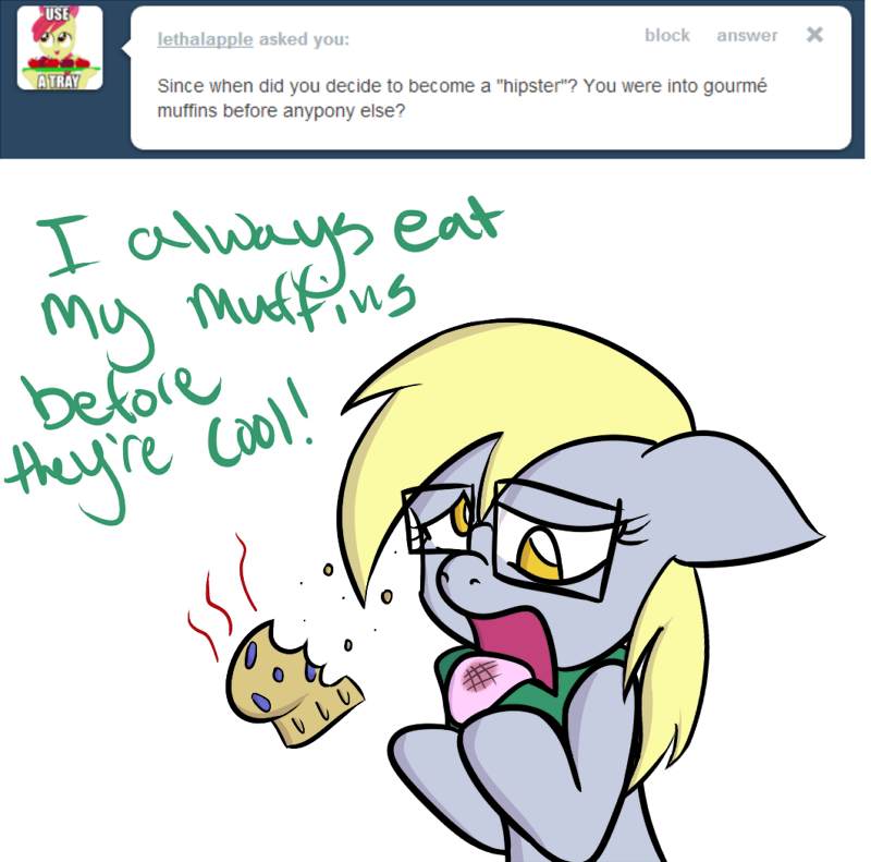 #114912 - safe, derpy hooves, pegasus, pony, ask hipster derpy, g4, ask ...