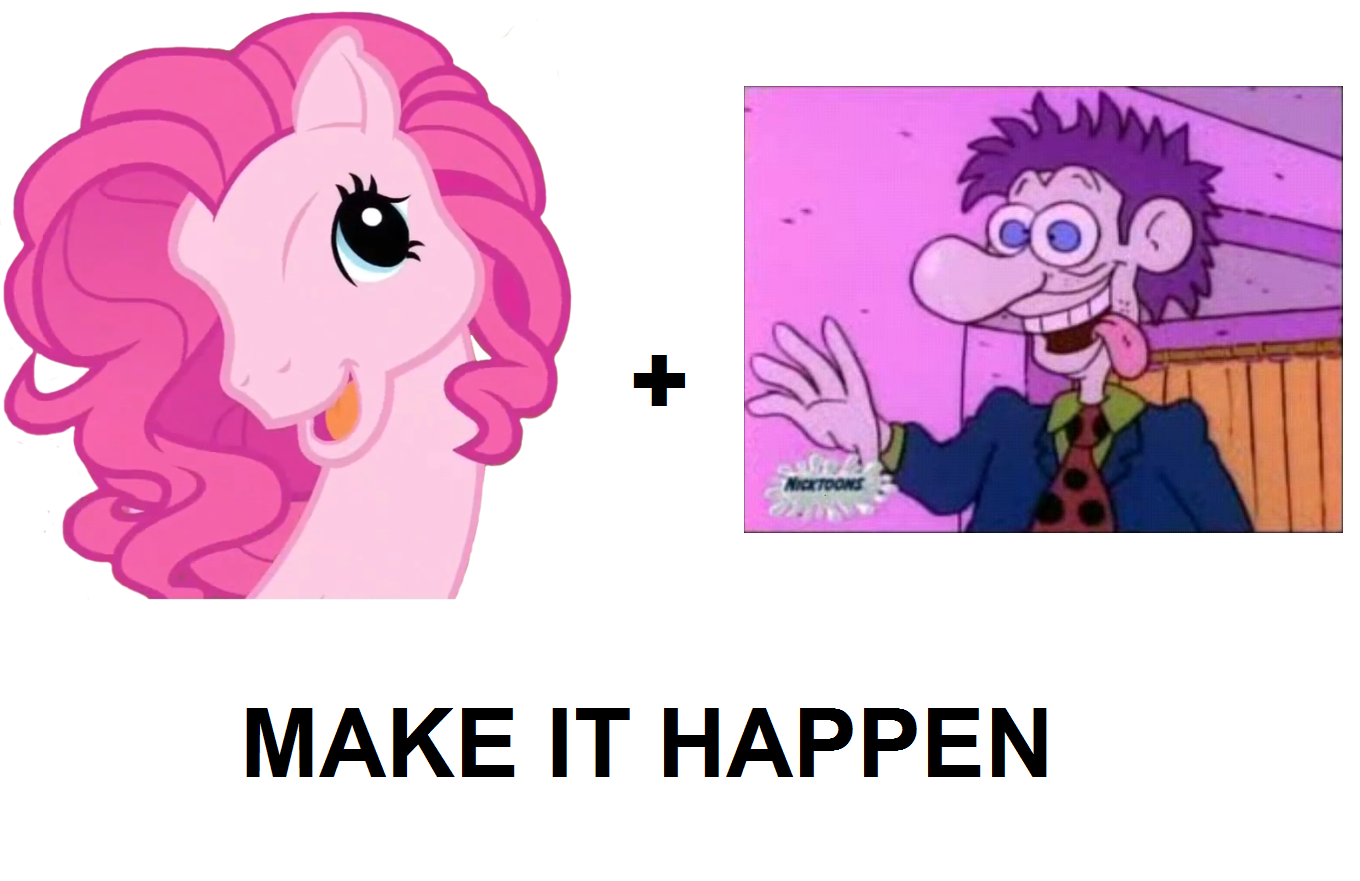 #152321 - safe, pinkie pie, g4, all caps, exploitable meme, i'm not stu ...