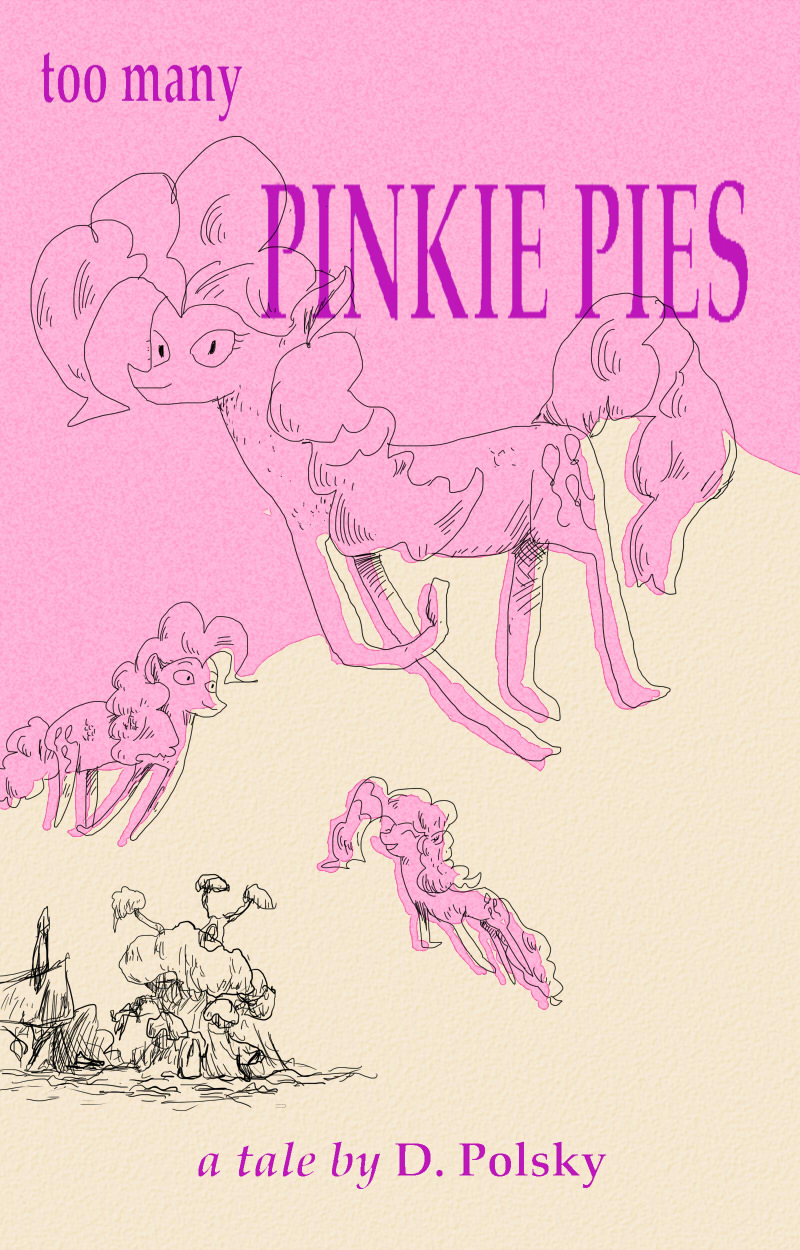 #155035 - safe, pinkie pie, too many pinkie pies, book, cover - Derpibooru