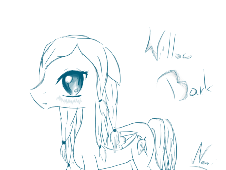 #155494 - safe, artist:n0m1, oc, oc only, oc:willow bark, pegasus, pony ...