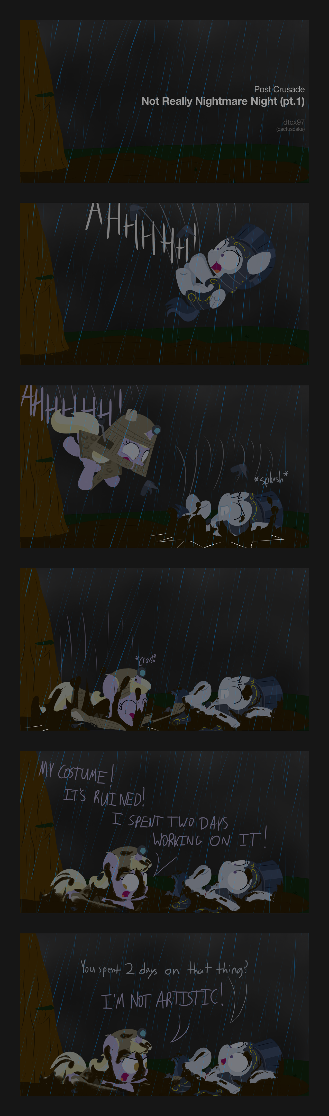 #139150 - safe, artist:dtcx97, dinky hooves, rumble, post-crusade ...