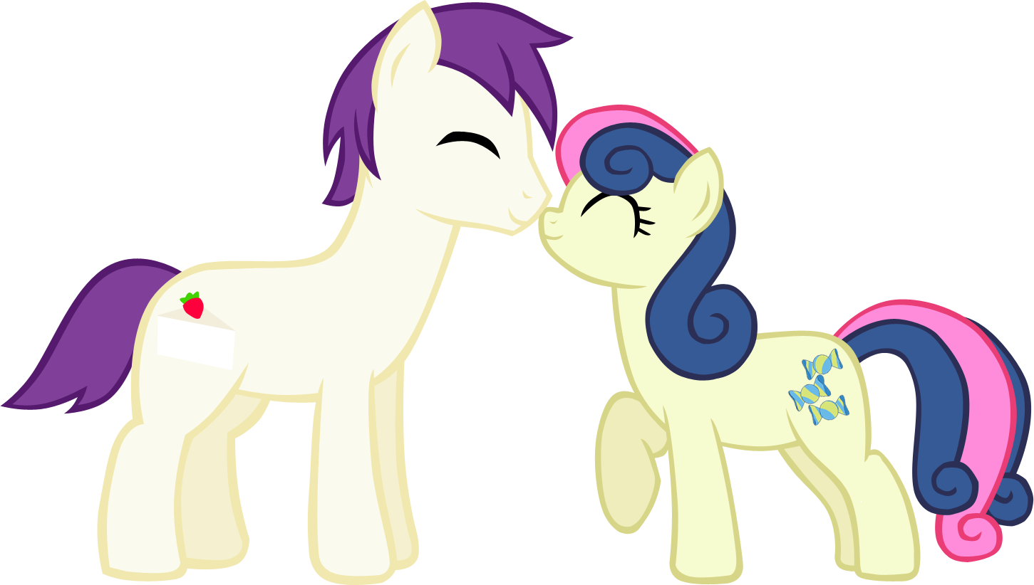 #141229 - safe, artist:ludiculouspegasus, bon bon, sweetie drops, oc ...