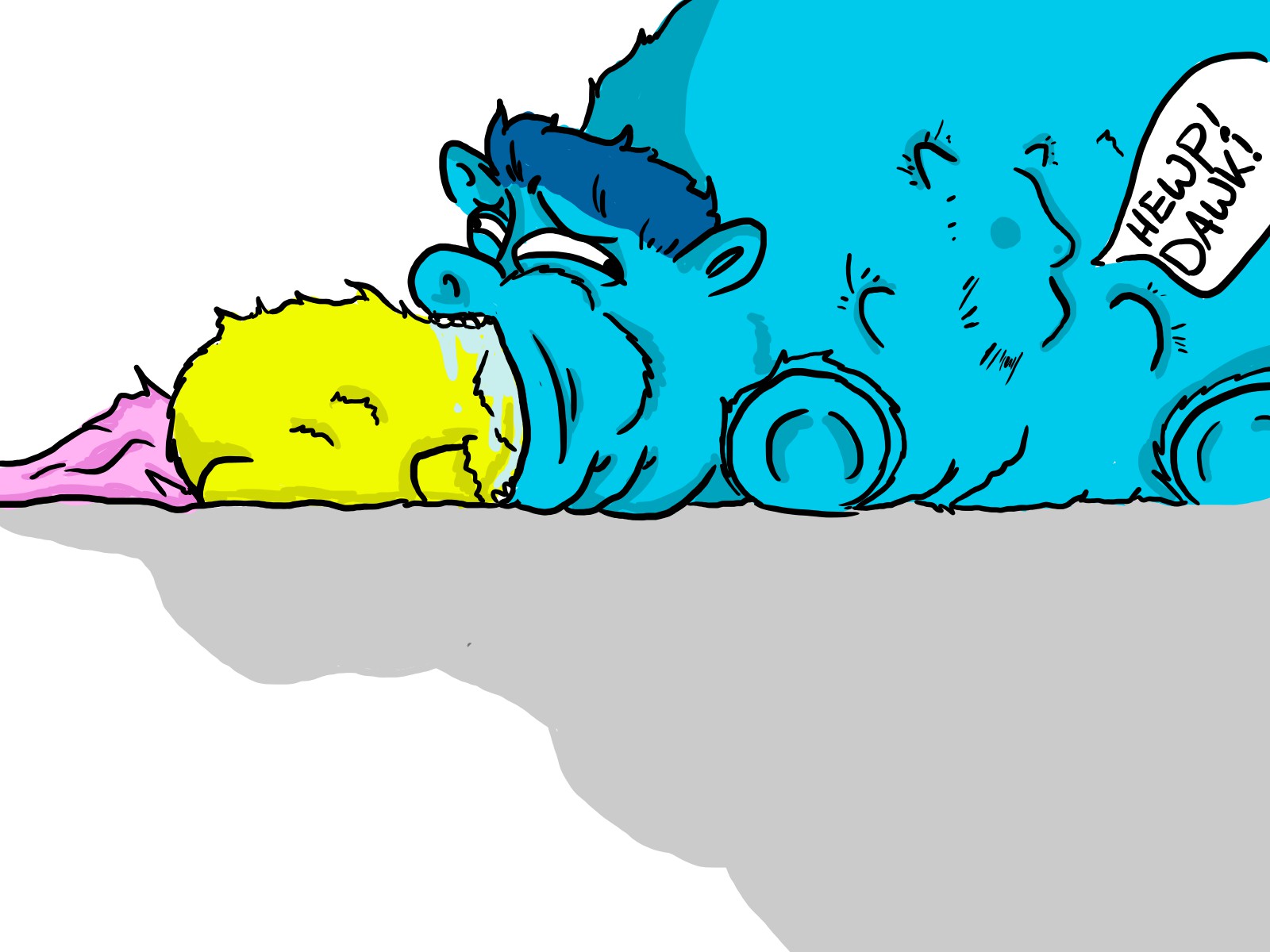 #146431 - suggestive, artist:chaoticlaughter, fluffy pony, drool ...