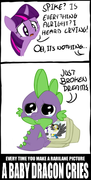 #184891 - safe, artist:hak2, edit, rarity, spike, thunderlane, twilight ...