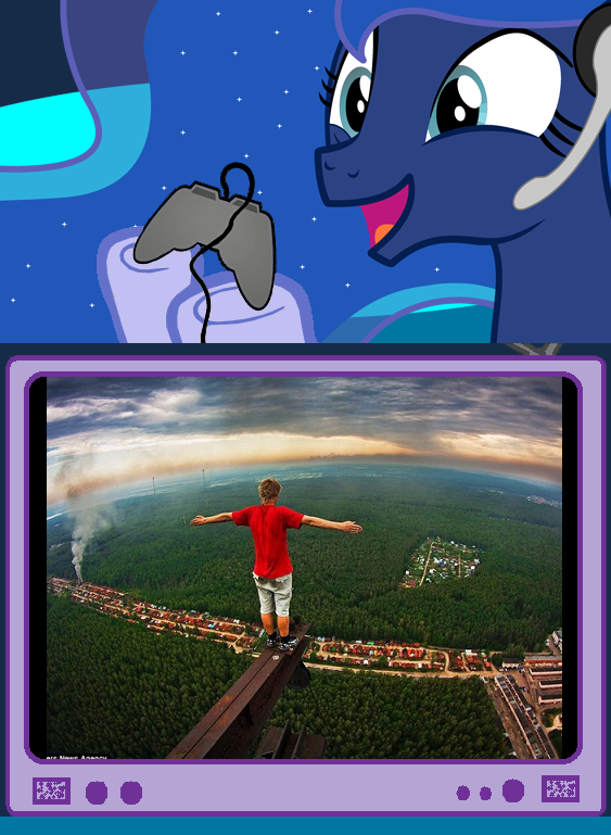 #196310 - safe, princess luna, human, gamer luna, assassin's creed ...