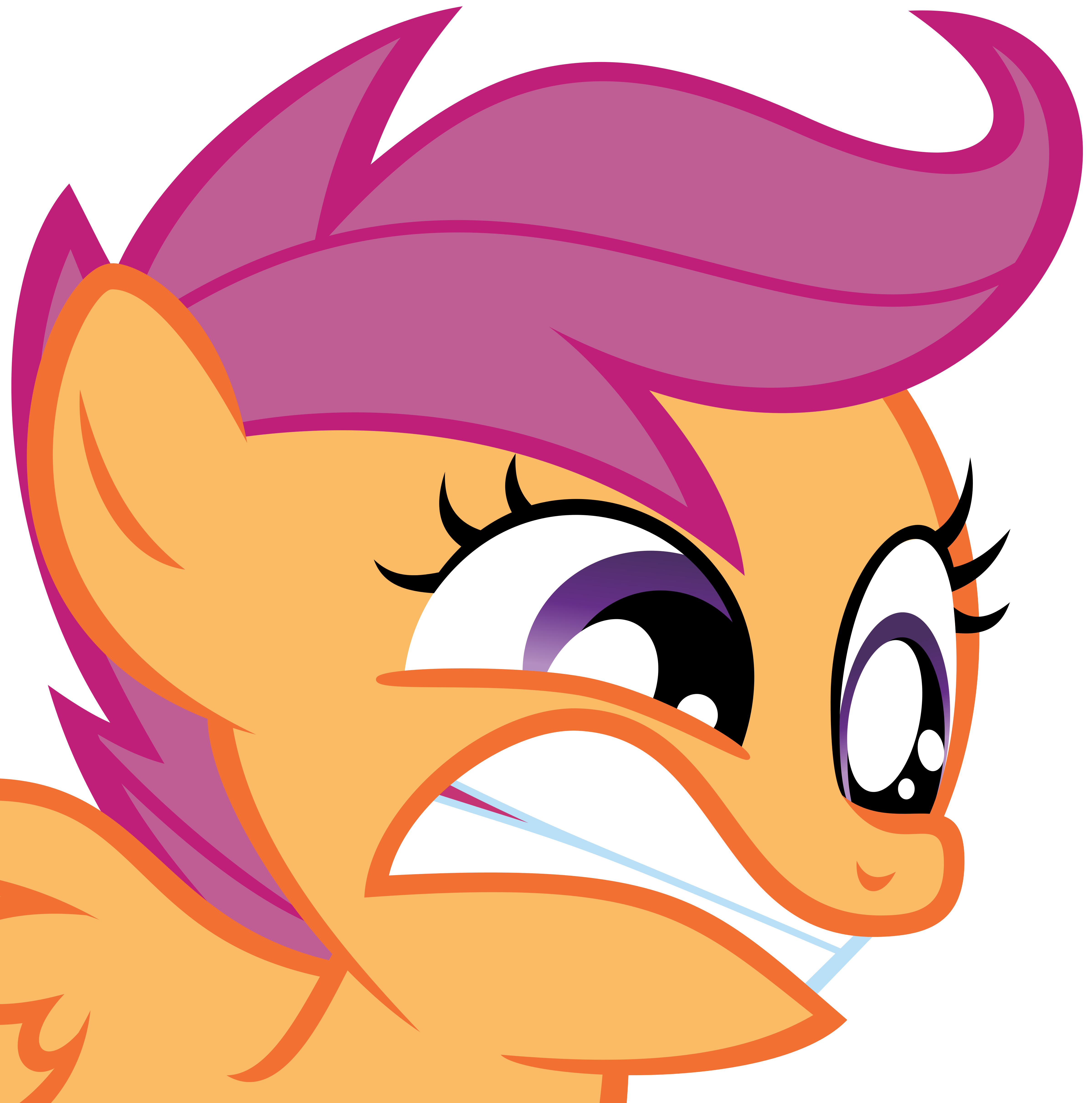 #171387 - safe, artist:fallingferret, scootaloo, pony, g4, absurd ...