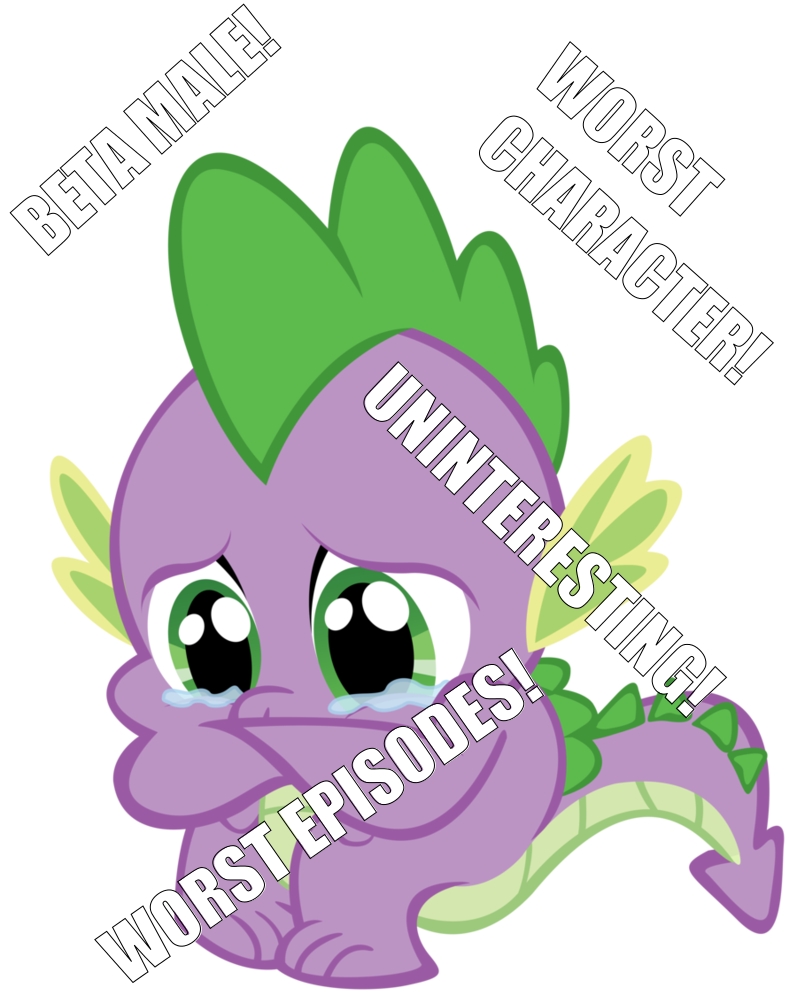 #198439 - safe, spike, crying, male, meta, sad, simple background ...