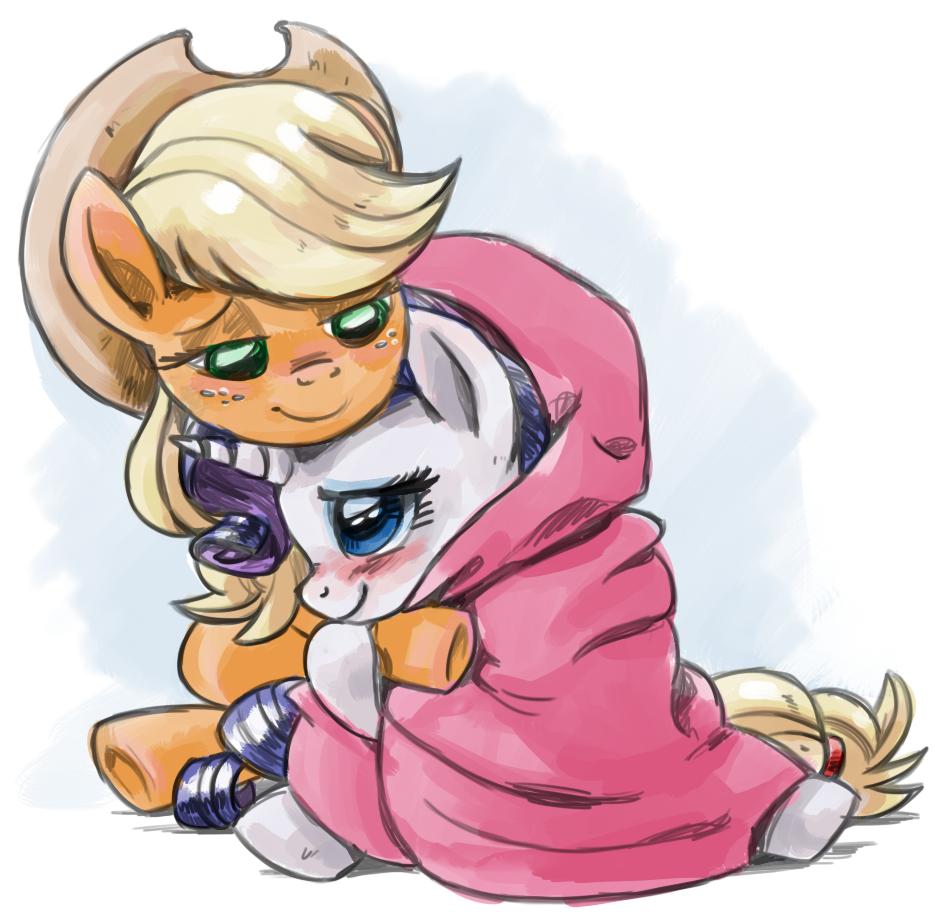 #174101 - source needed, safe, artist:whitediamonds, applejack, rarity ...