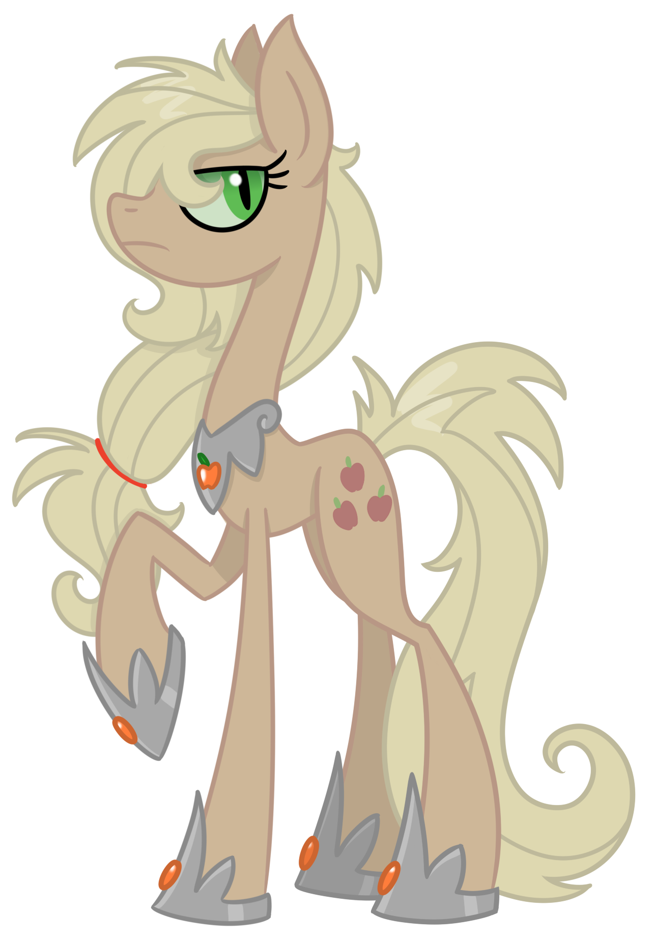 #176718 - safe, artist:cuttycommando, applejack, pony, corrupted ...