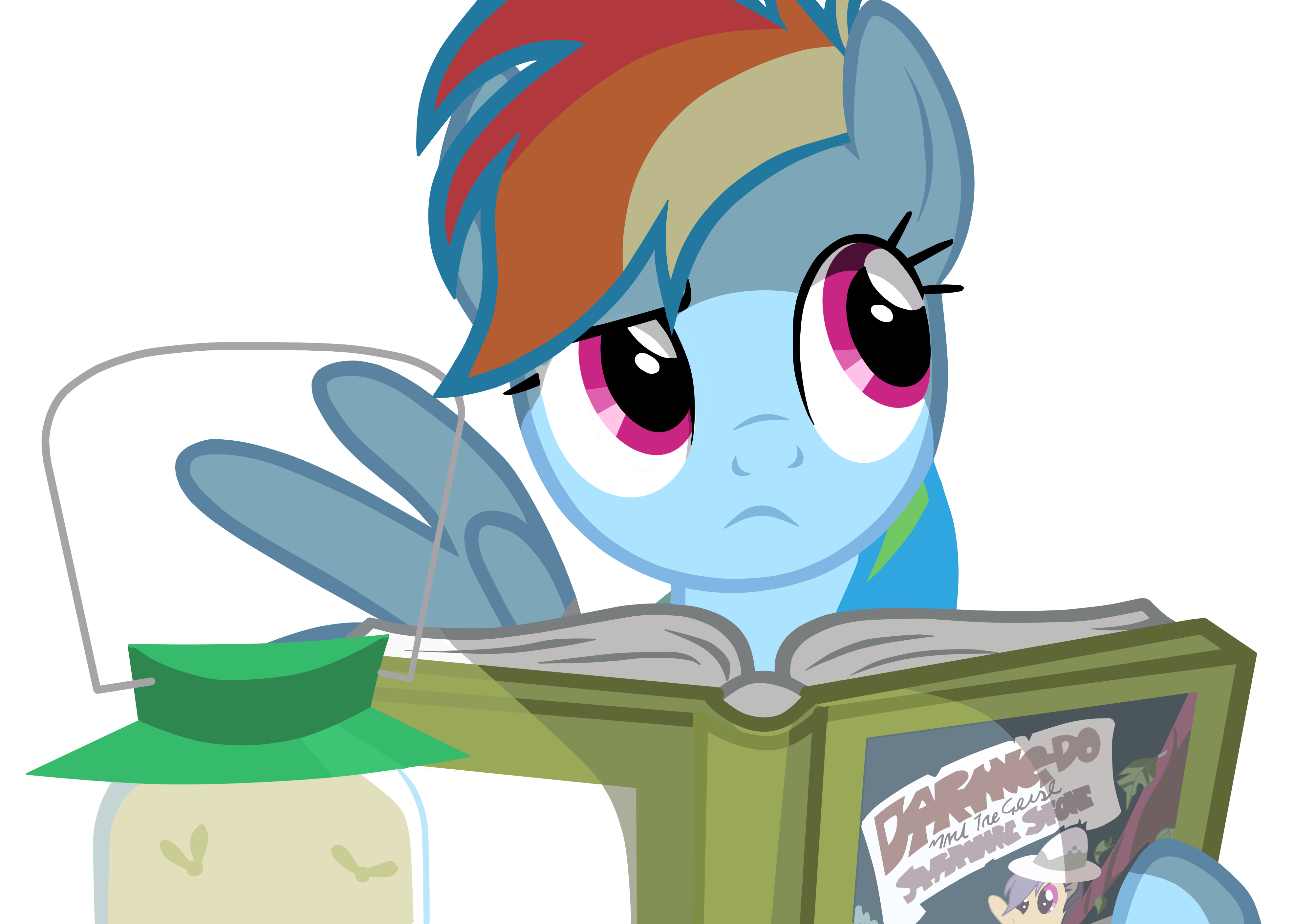 #2954 - safe, artist:donaldmaniak, daring do, rainbow dash, pegasus ...