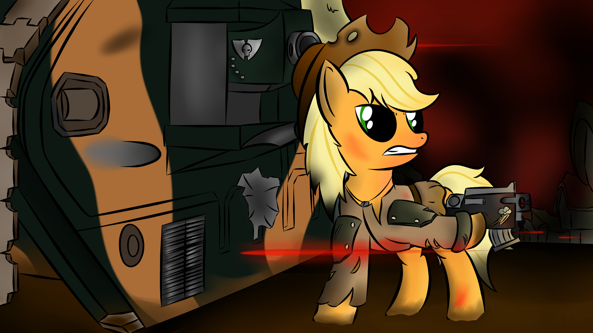 #26666 - safe, artist:abaddon41, applejack, earth pony, pony, g4 ...