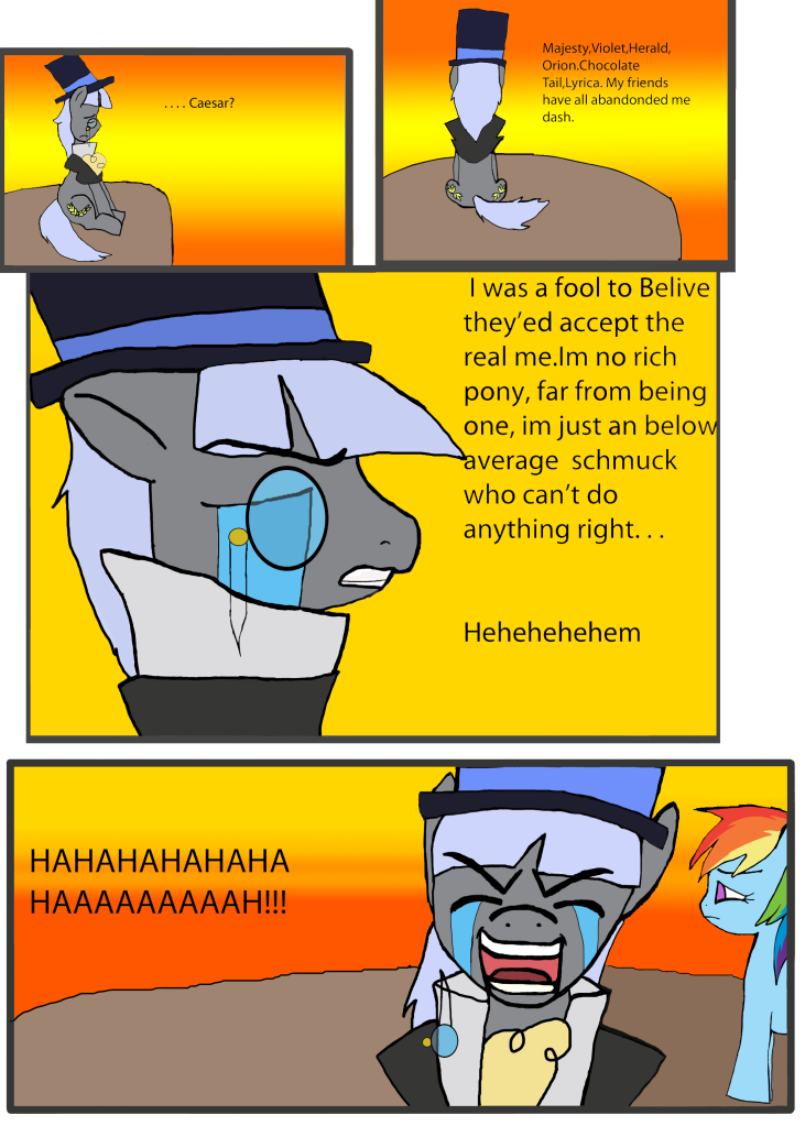 #43532 - safe, caesar, count caesar, rainbow dash, comic - Derpibooru