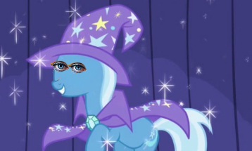 #45314 - grotesque, edit, edited screencap, screencap, trixie, pony ...