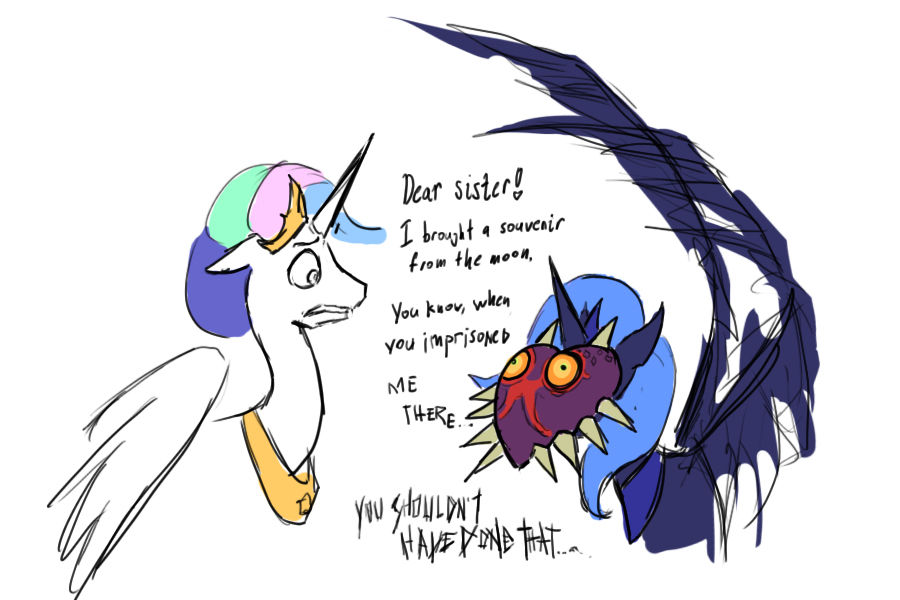 What if somepony found Majora's Mask in Equestria? - Game Crossovers ...